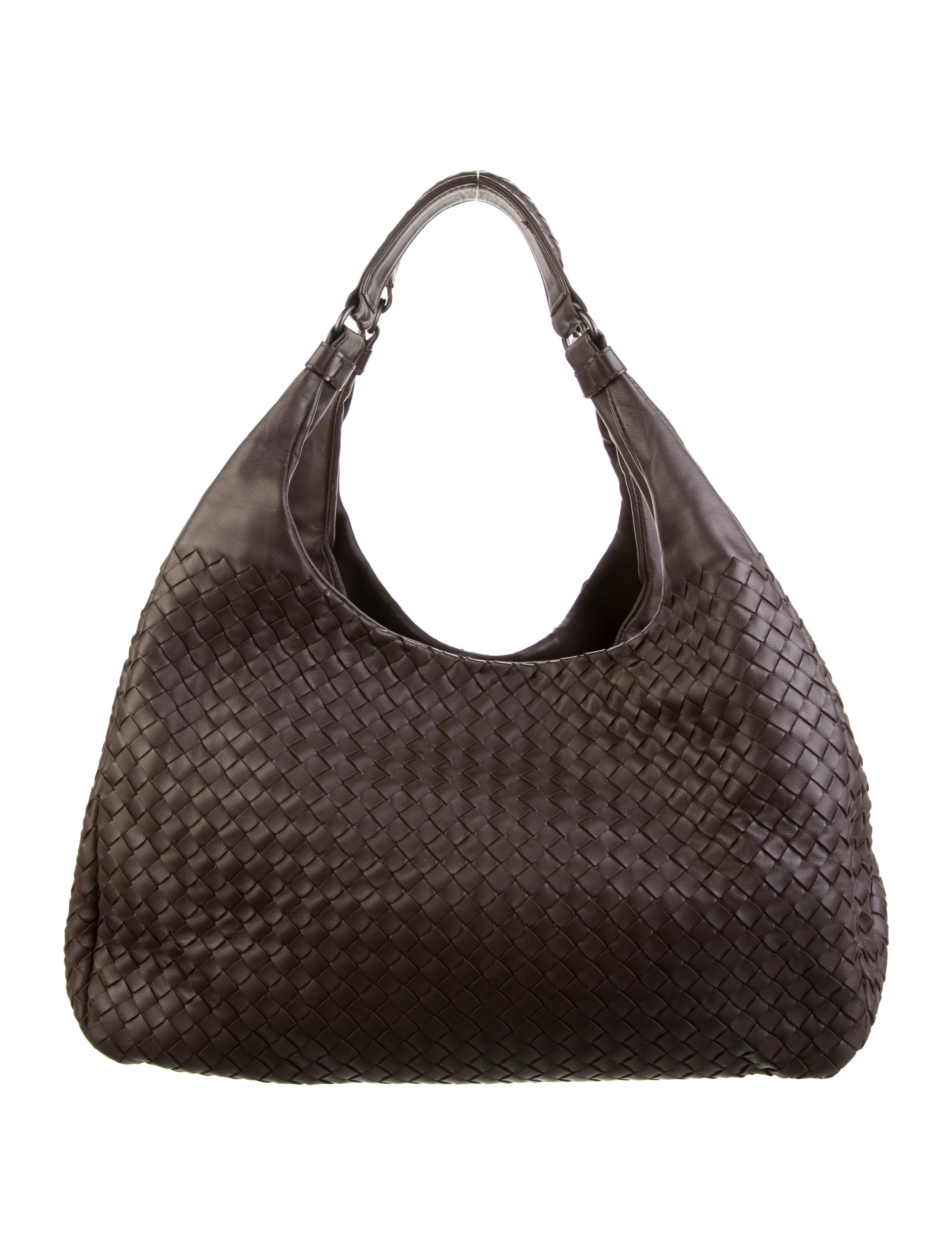 Bottega Veneta Vintage Ayers-Trimmed Intrecciato Nappa Shoulder Bag ...