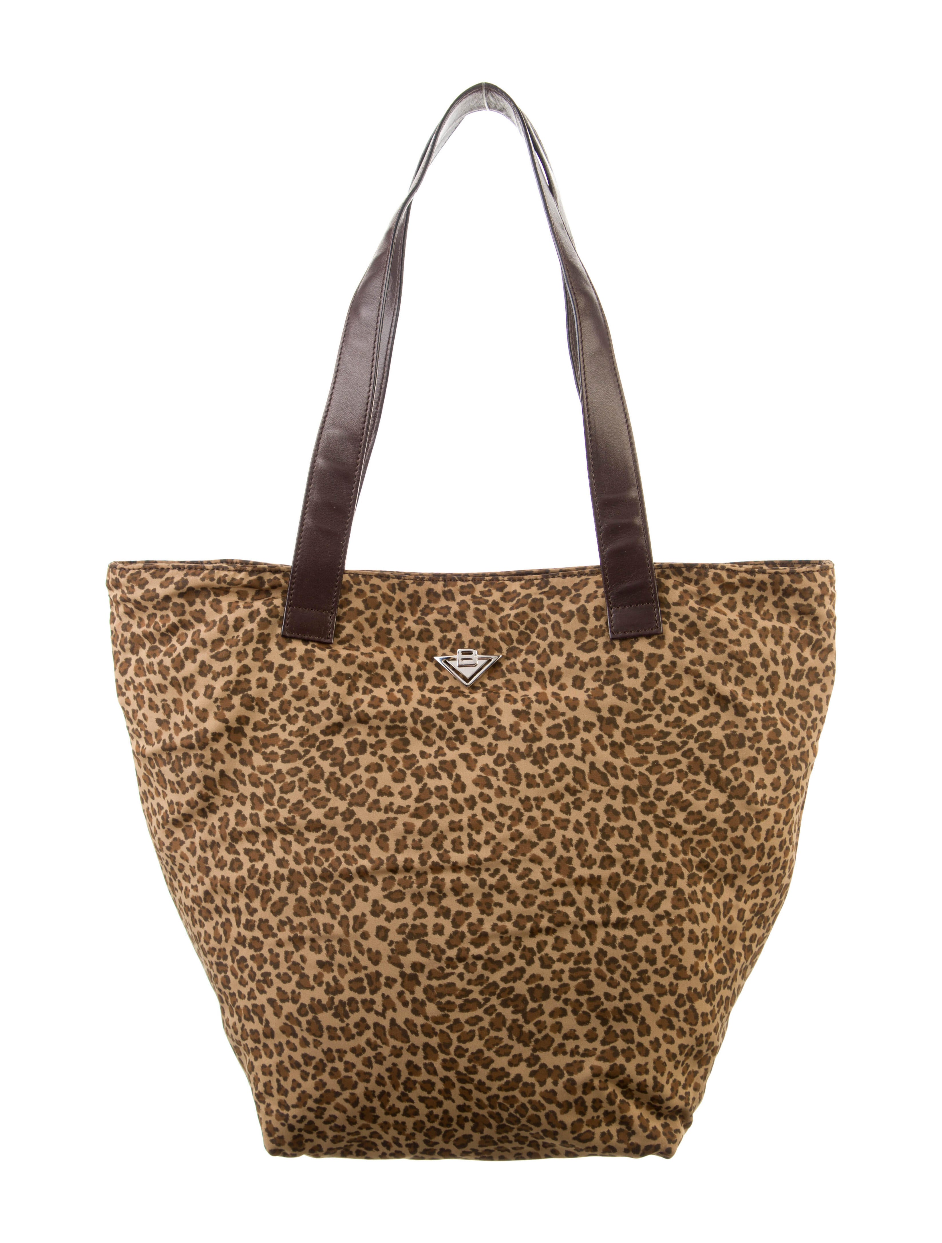 Bottega Veneta Leather-Trimmed Leopard Print Tote - Brown Totes ...