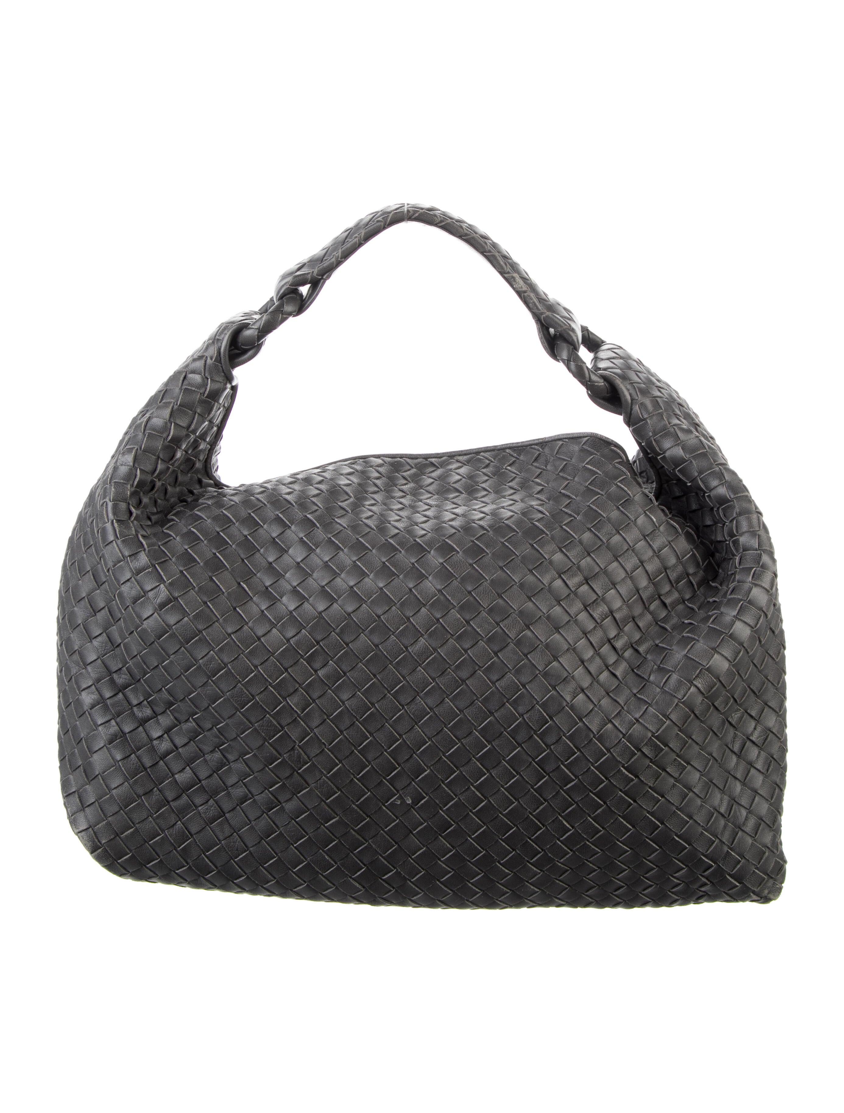 Bottega Veneta Vintage Intrecciato Small Veneta Hobo - Brown Hobos ...