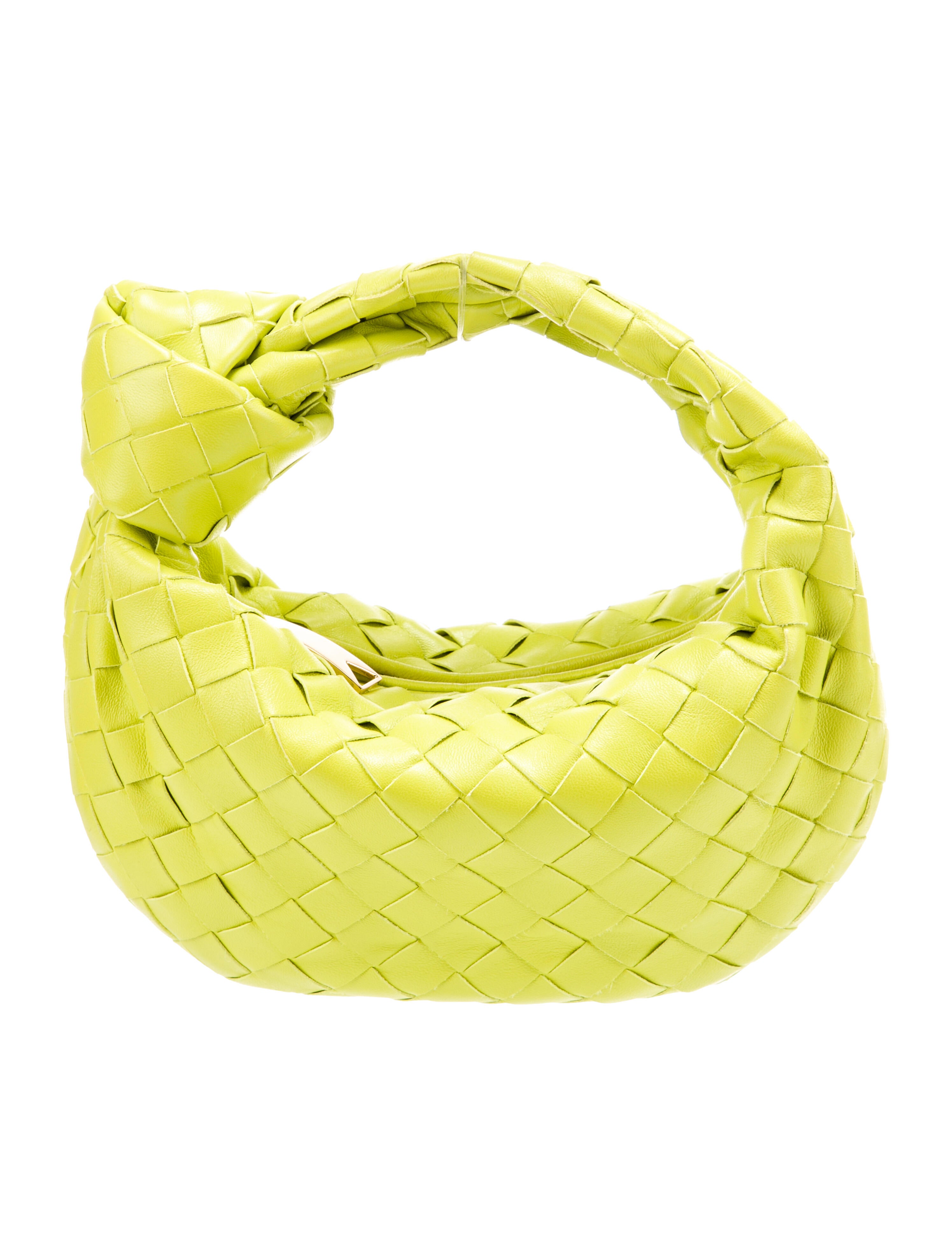 Bottega Veneta Intrecciato Mini Jodie - Yellow Handle Bags, Handbags ...