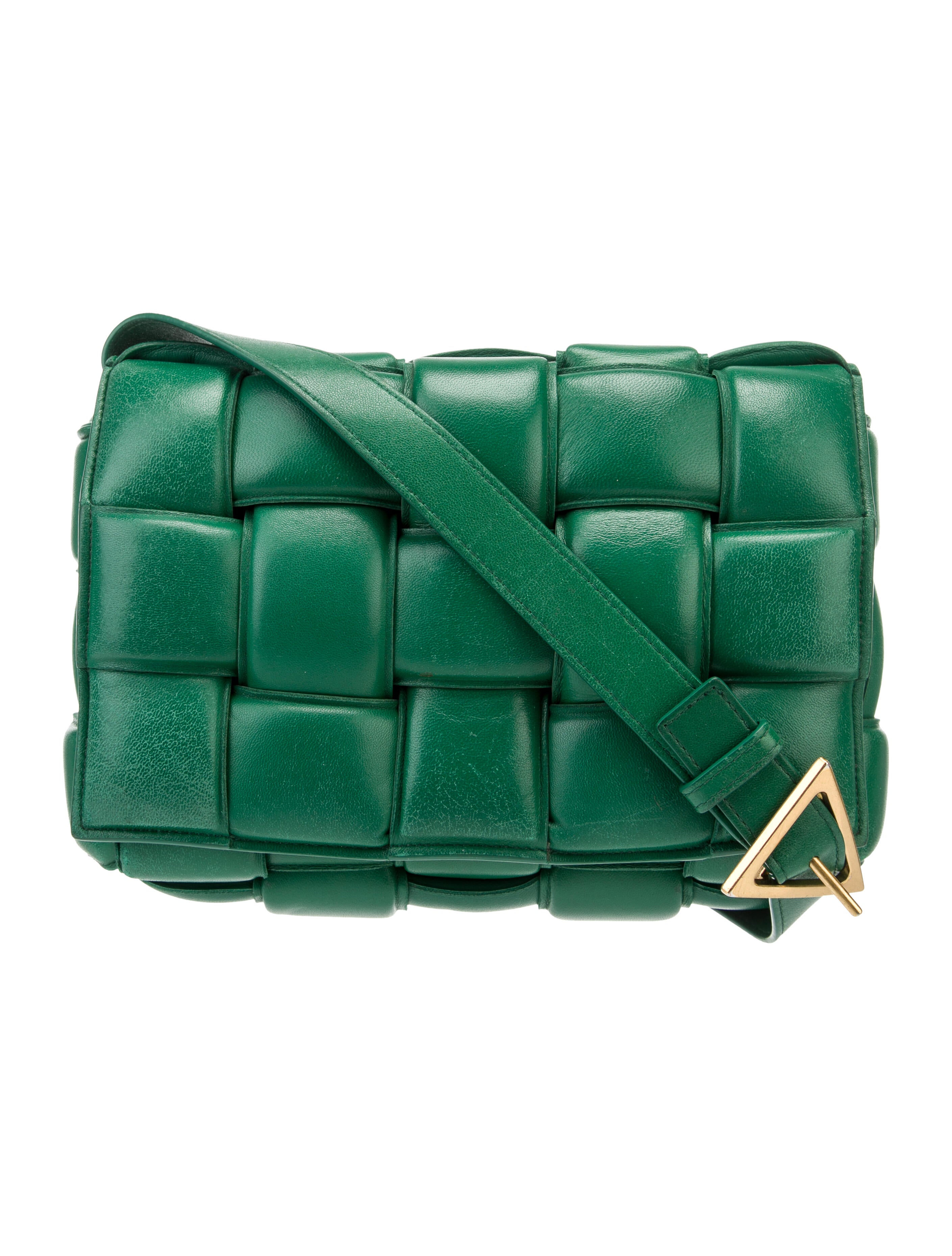 Bottega Veneta Padded Cassette Bag - Green Crossbody Bags, Handbags ...