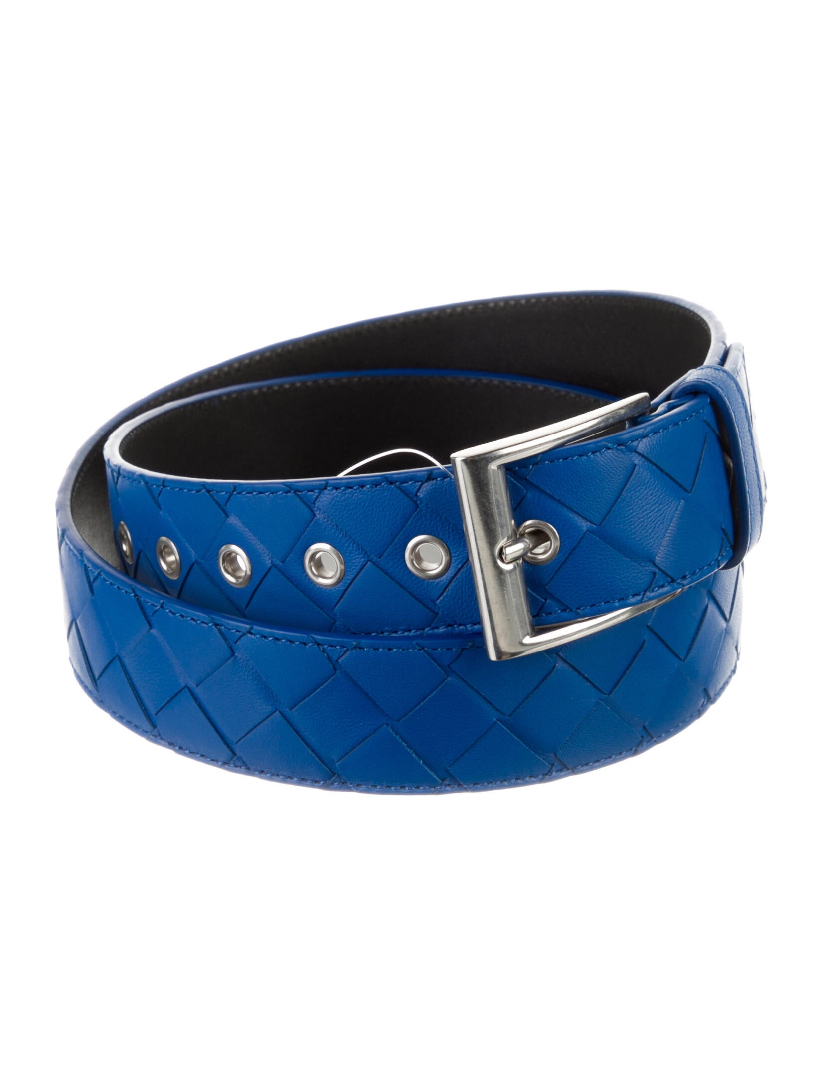 Bottega Veneta Intrecciato Weave Leather Waist Belt - Belts, Accessories | The RealReal