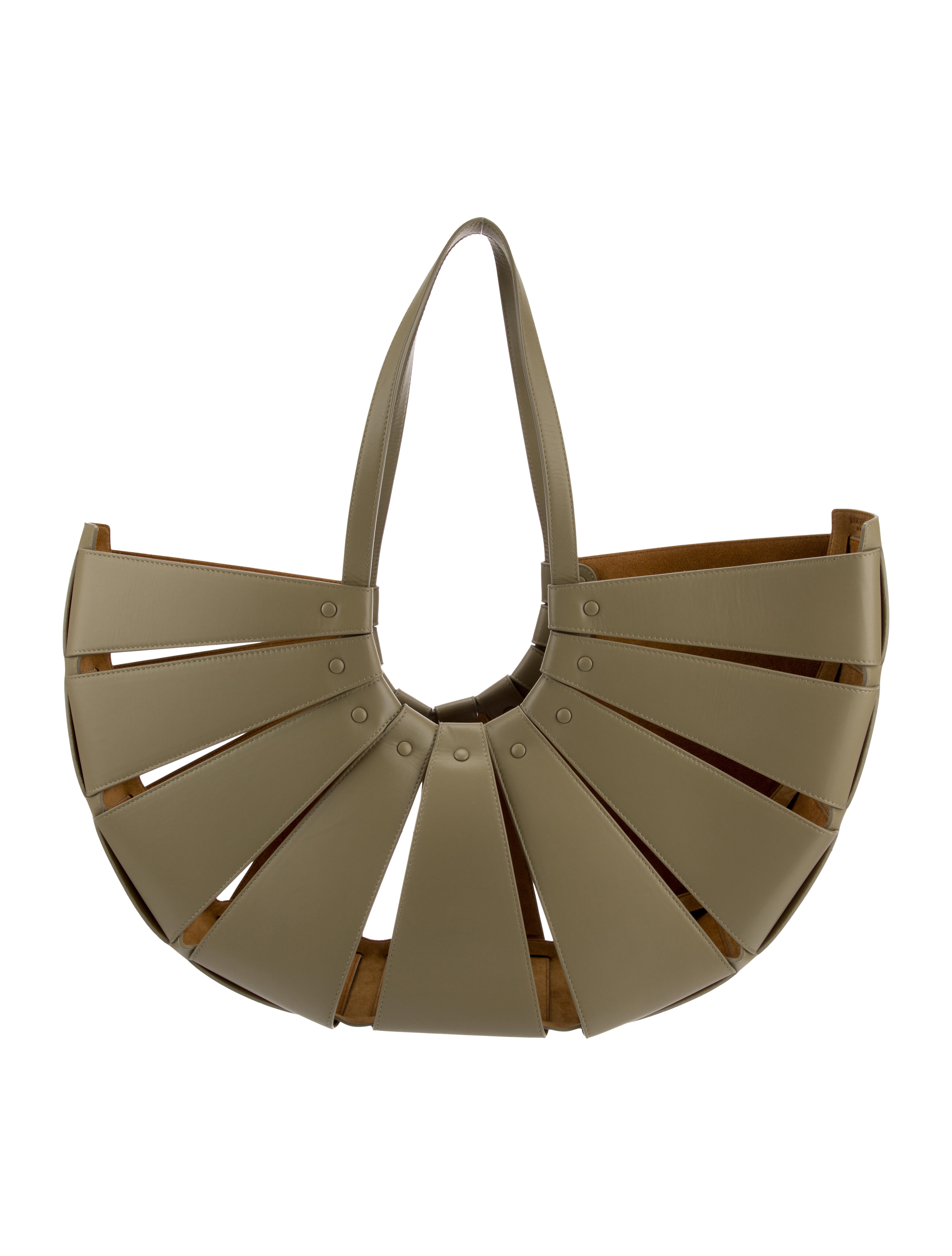 Bottega Veneta Large Shell Tote - Green Totes, Handbags - BOT225136 ...