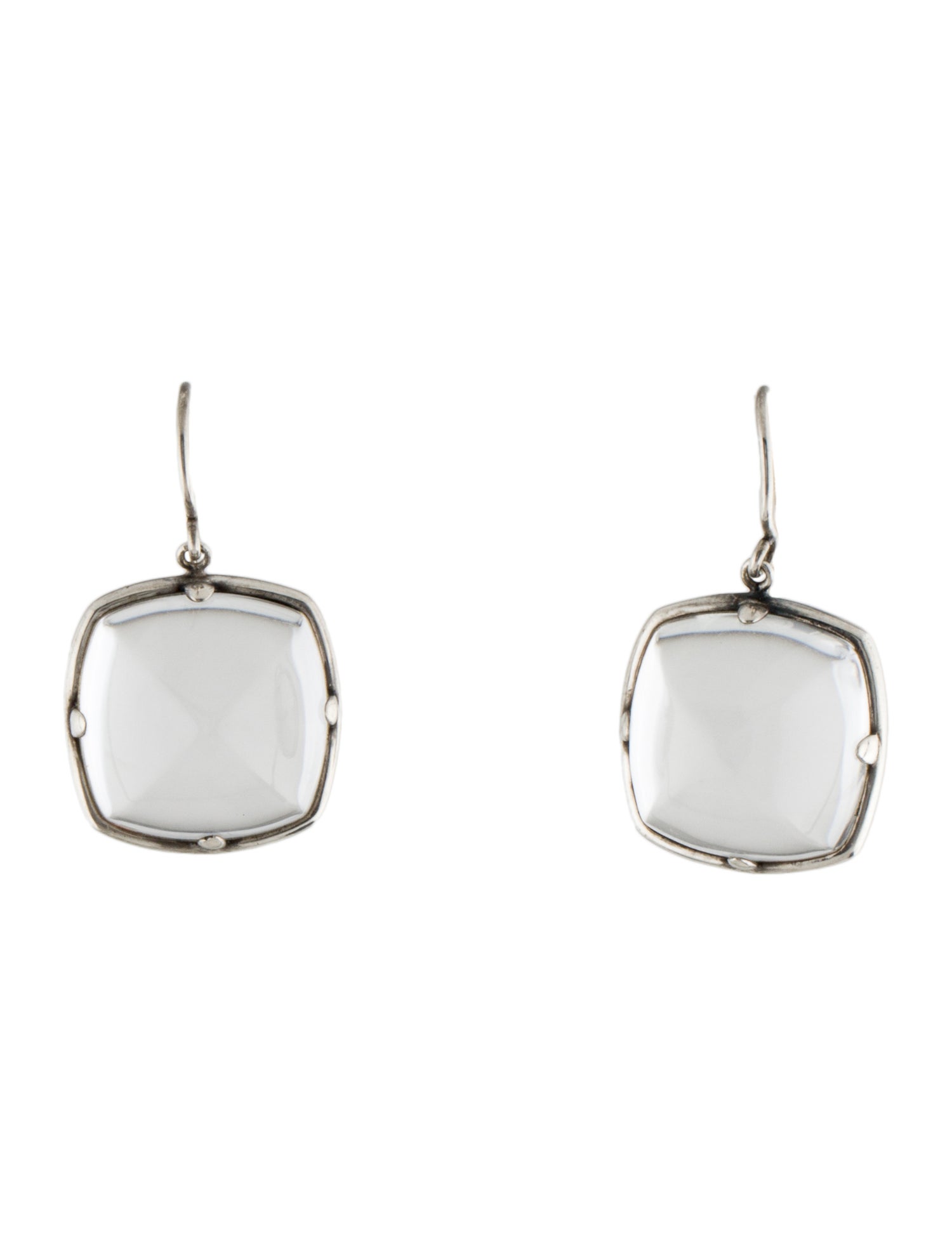 Bottega Veneta Crystal Drop Earrings - Sterling Silver Drop, Earrings ...
