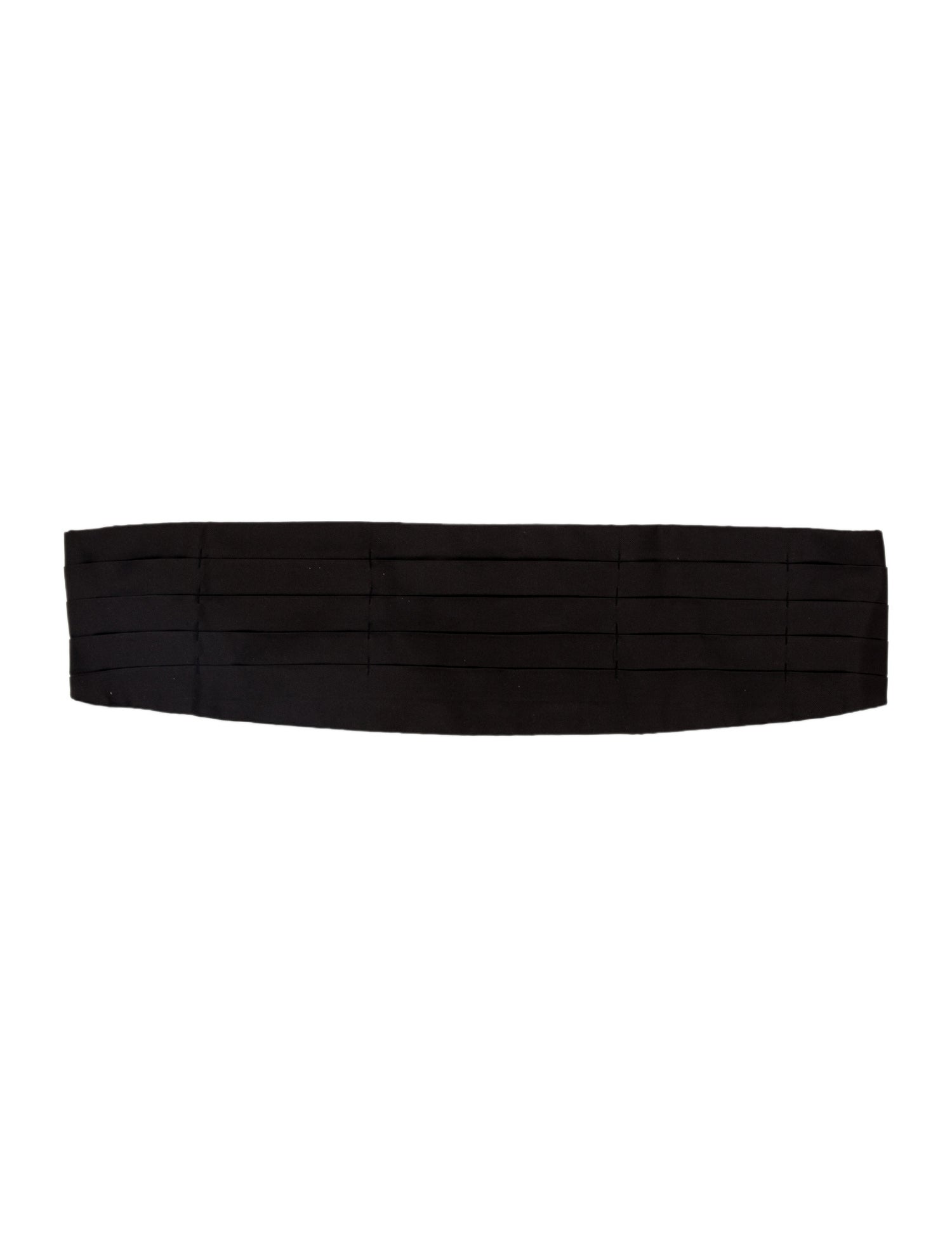 Gucci Silk Pleated Cummerbund - Black Cummerbunds, Suiting Accessories ...