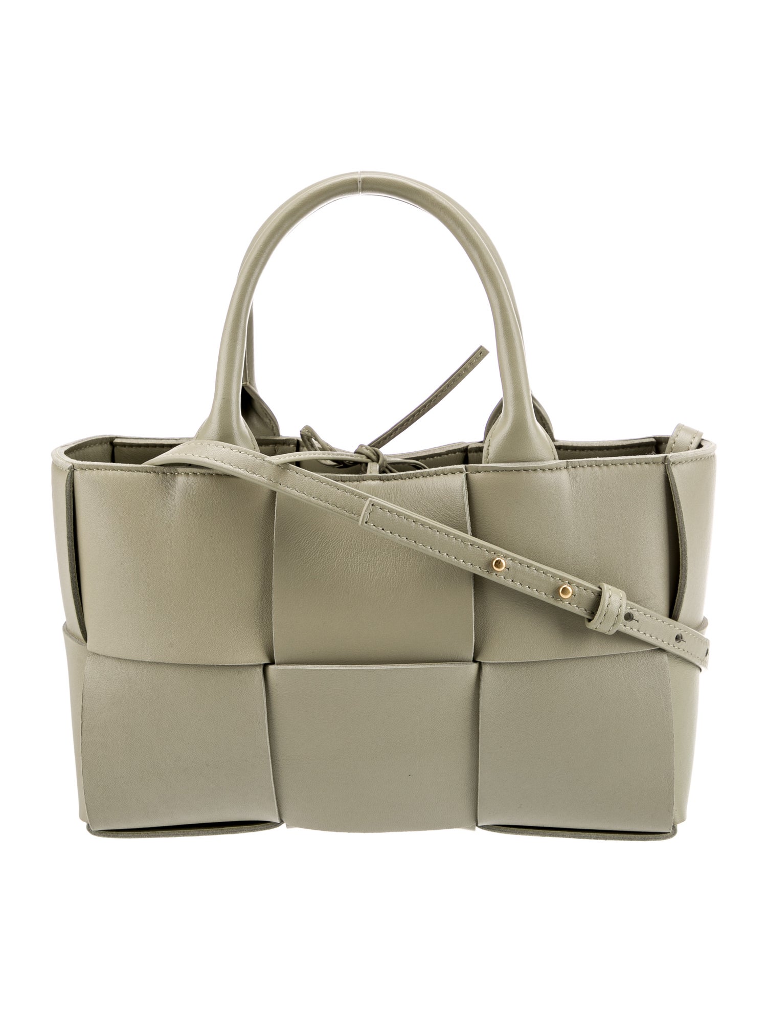 Bottega Veneta Mini Arco Tote - Green Handle Bags, Handbags - BOT234254 ...