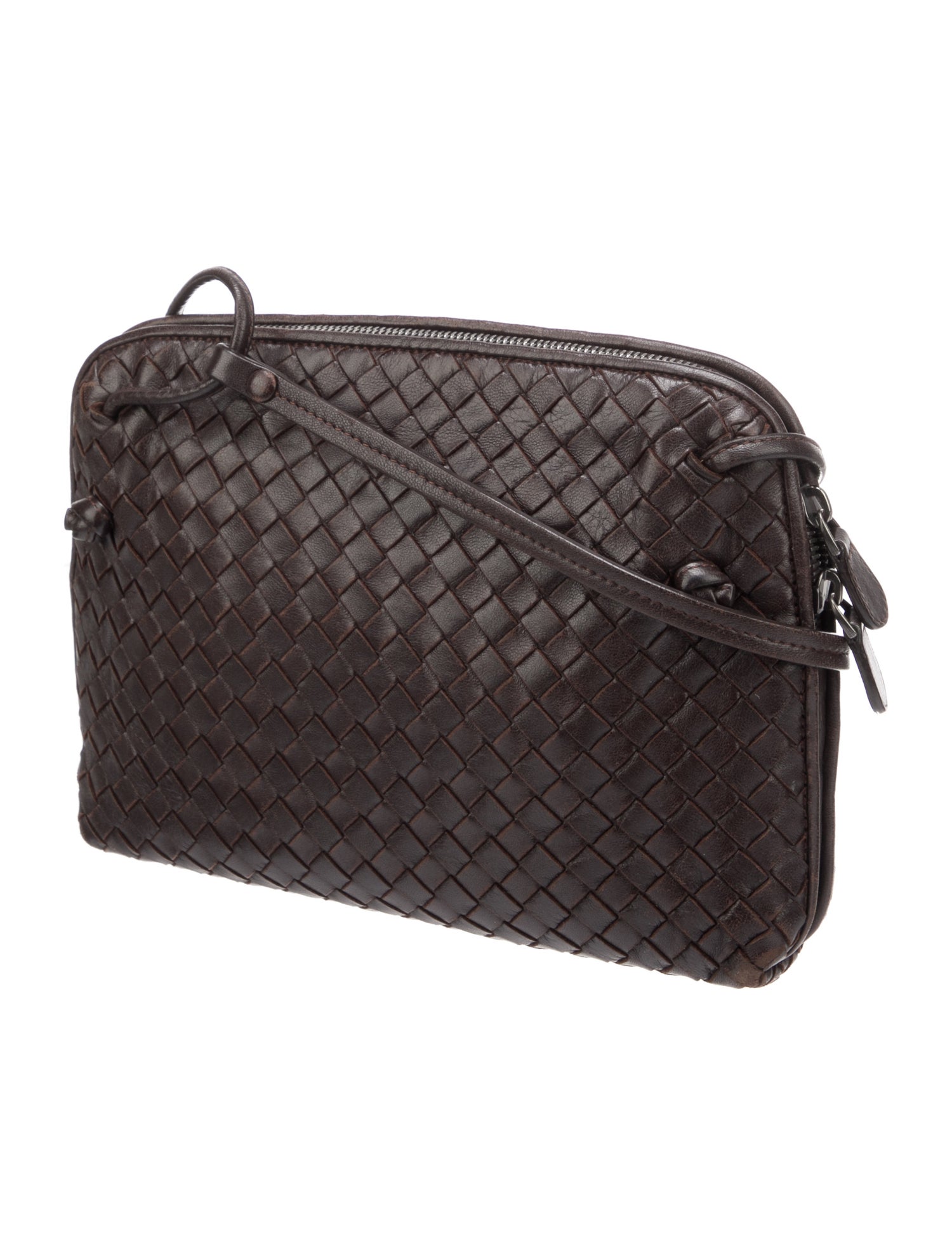 Bottega Veneta Intrecciato Nodini Crossbody - Crossbody Bags, Handbags ...