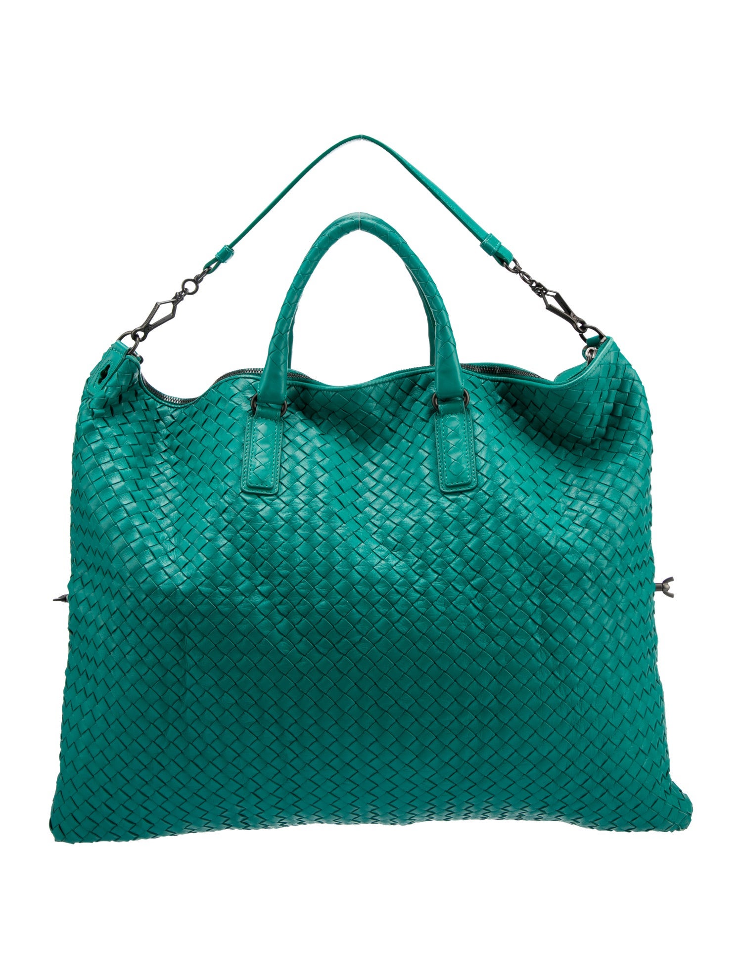 Bottega Veneta Intrecciato Bella Tote - Blue Totes, Handbags ...