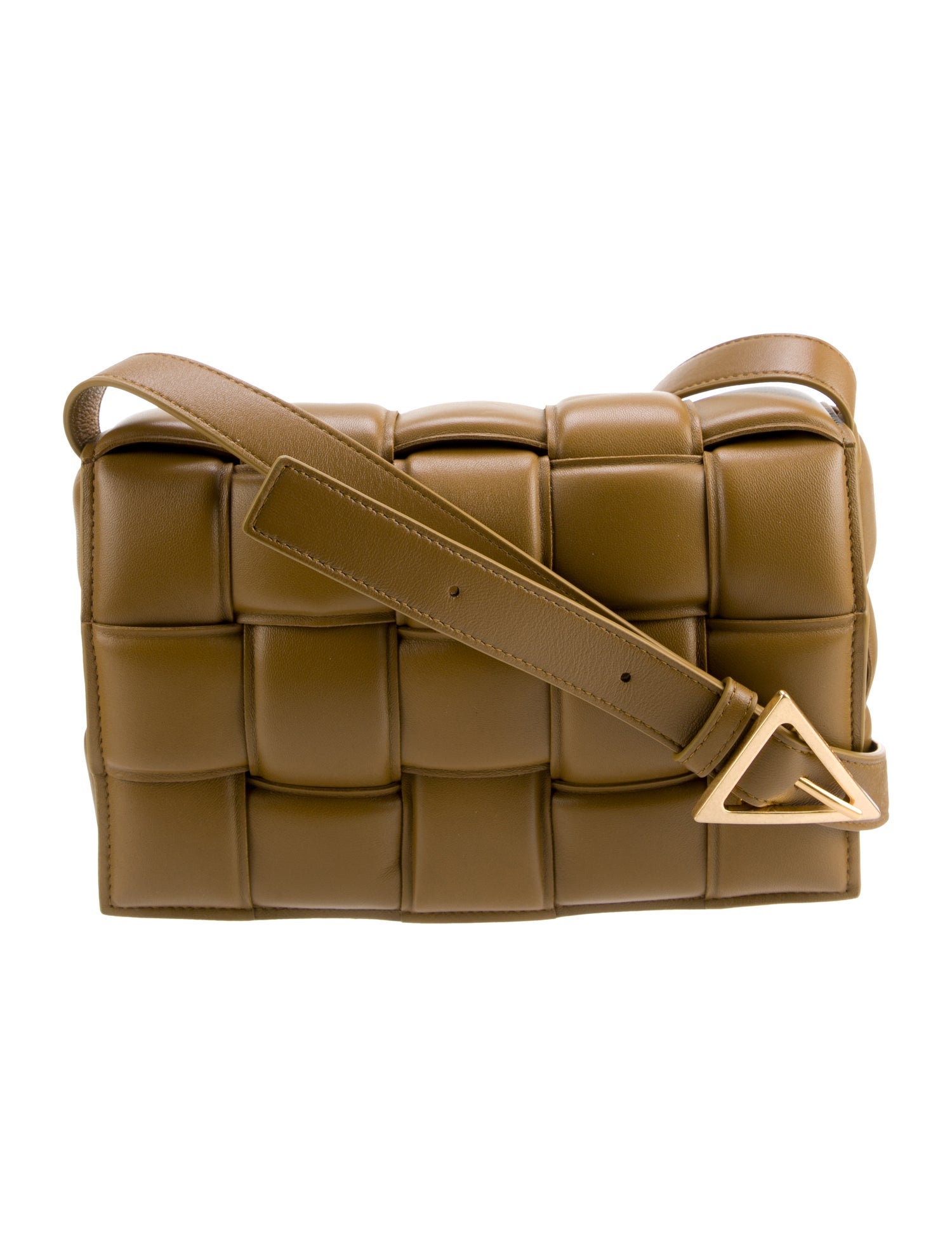 Bottega Veneta Padded Cassette Bag w/ Tags - Brown Shoulder Bags ...