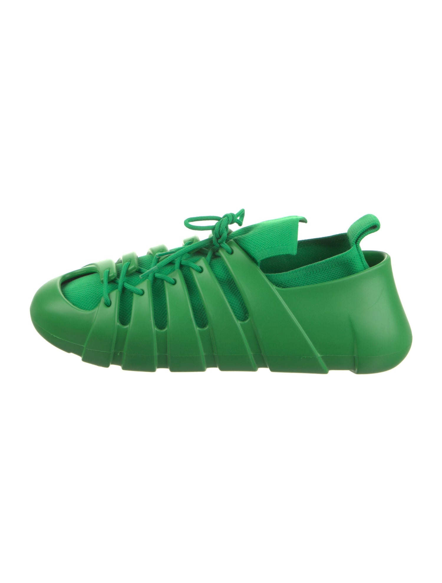 Bottega Veneta Rubber Printed Sneakers - Green Sneakers, Shoes ...