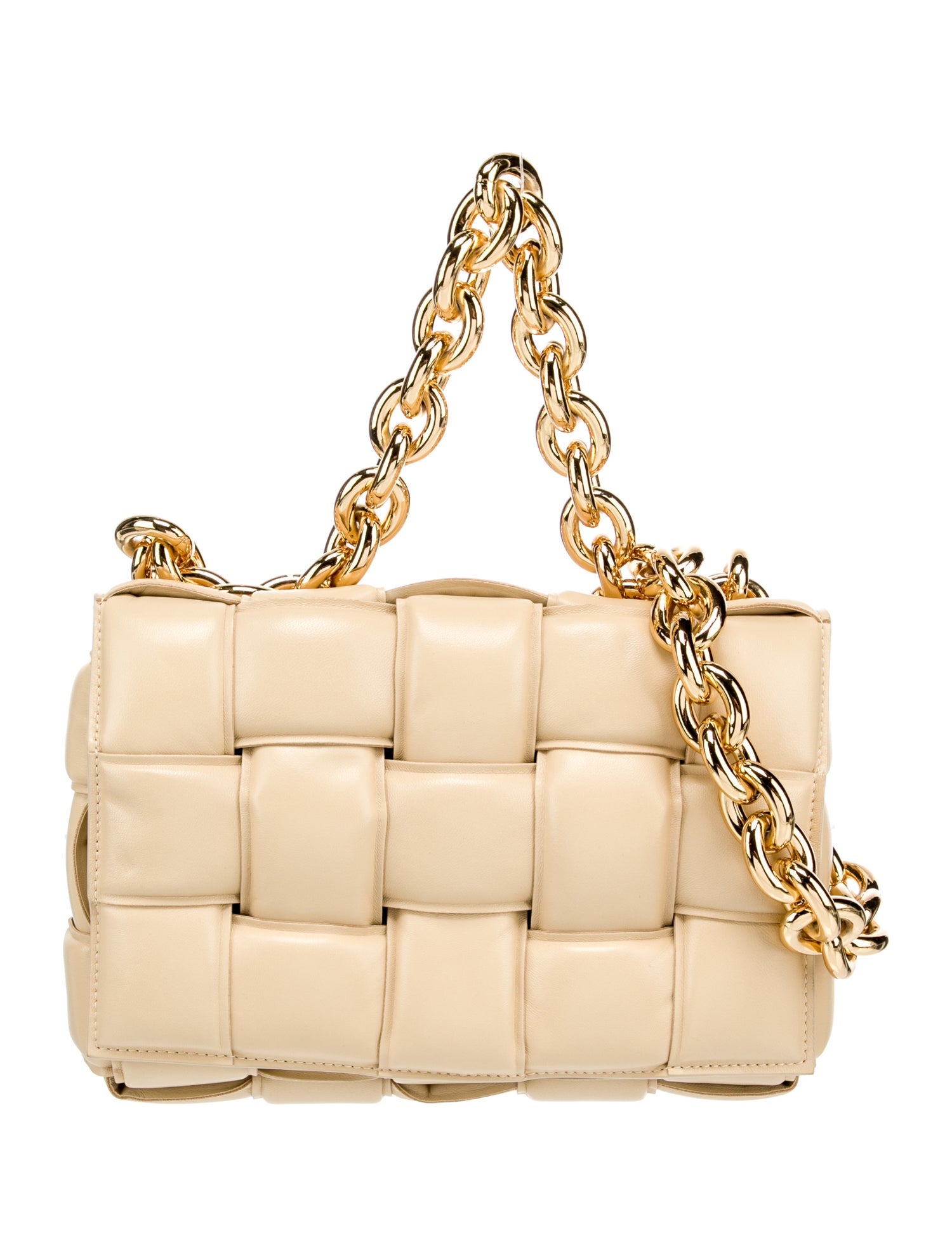 Bottega Veneta Padded Chain Cassette Bag - Black Shoulder Bags ...