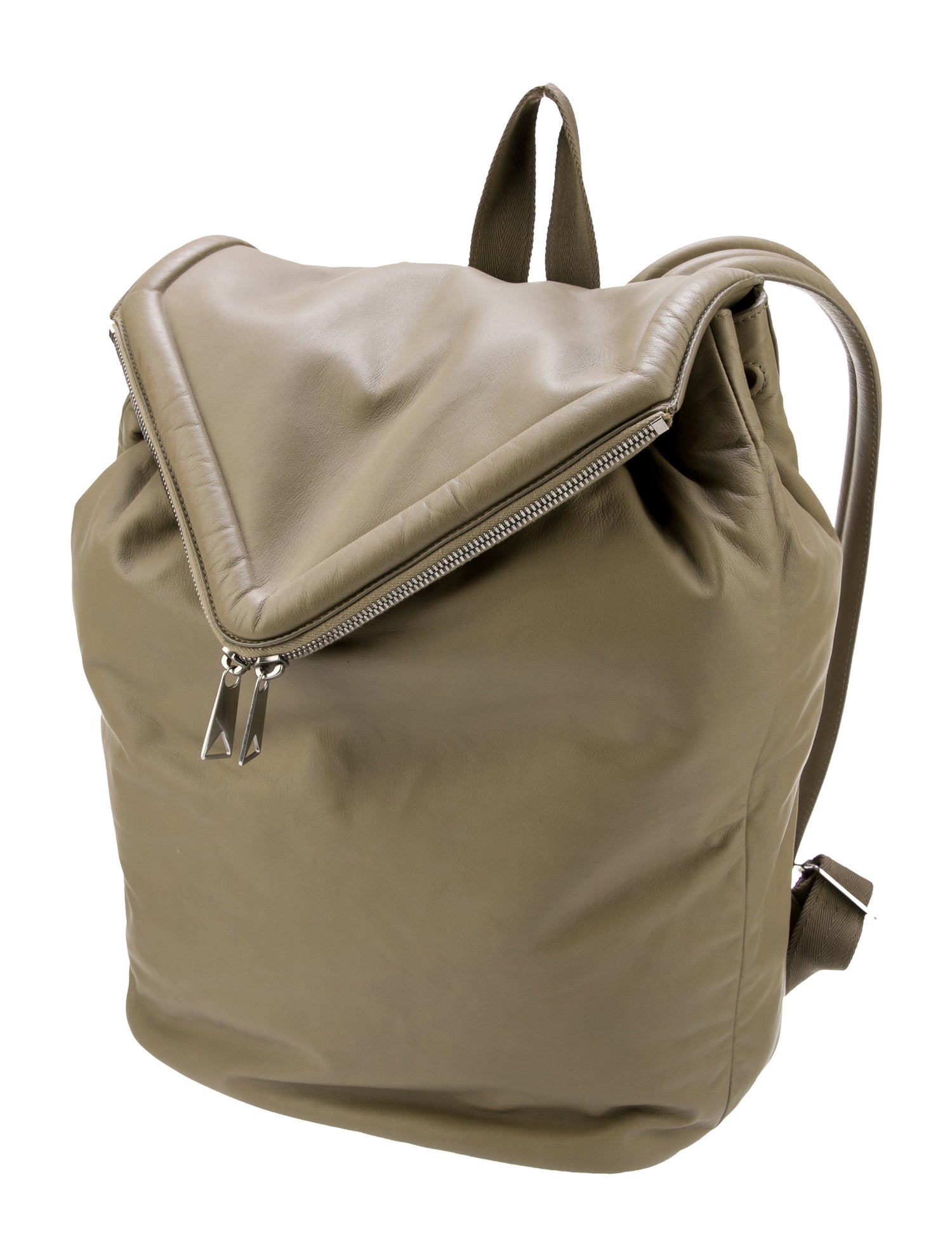 Gucci Grand Prix Large Leather Backpack - Neutrals Backpacks, Bags ...