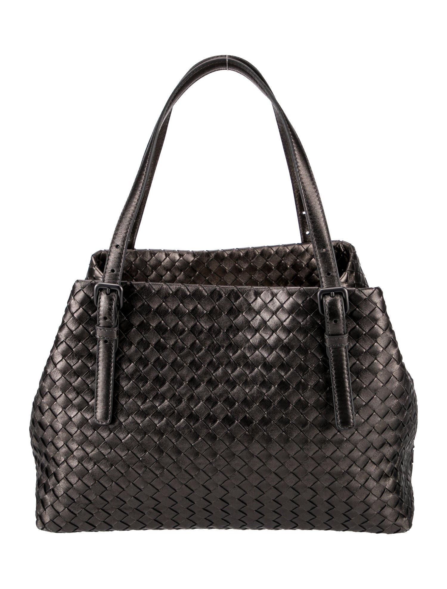 Bottega Veneta Intrecciato Parachute Tote - Grey Totes, Handbags ...