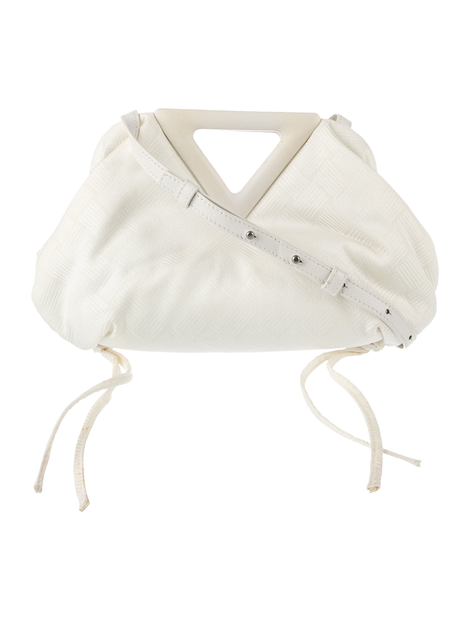 Bottega Veneta Small Point Bag - White Handle Bags, Handbags ...