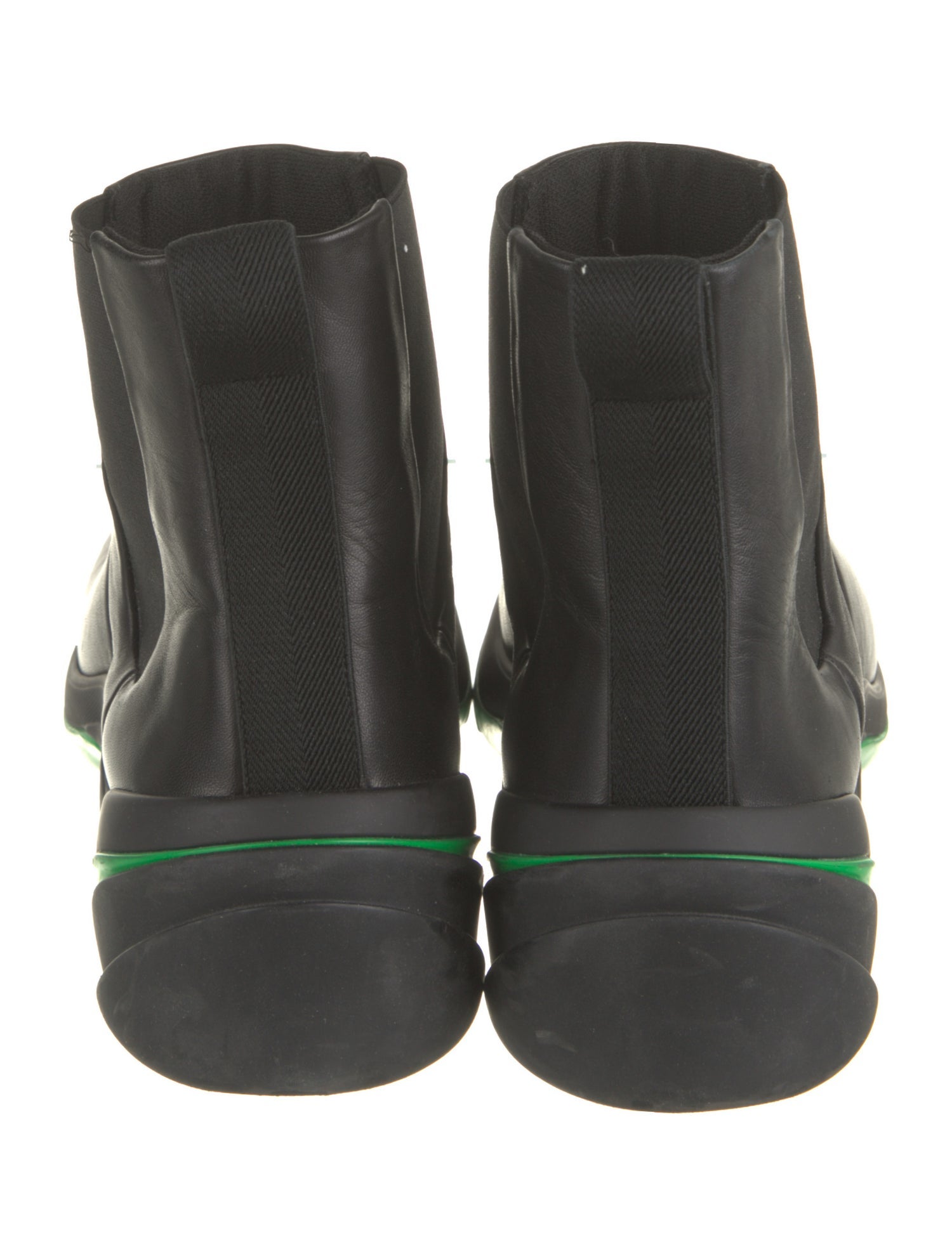 Bottega Veneta Leather Chelsea Boots - Black Boots, Shoes - BOT251053 ...