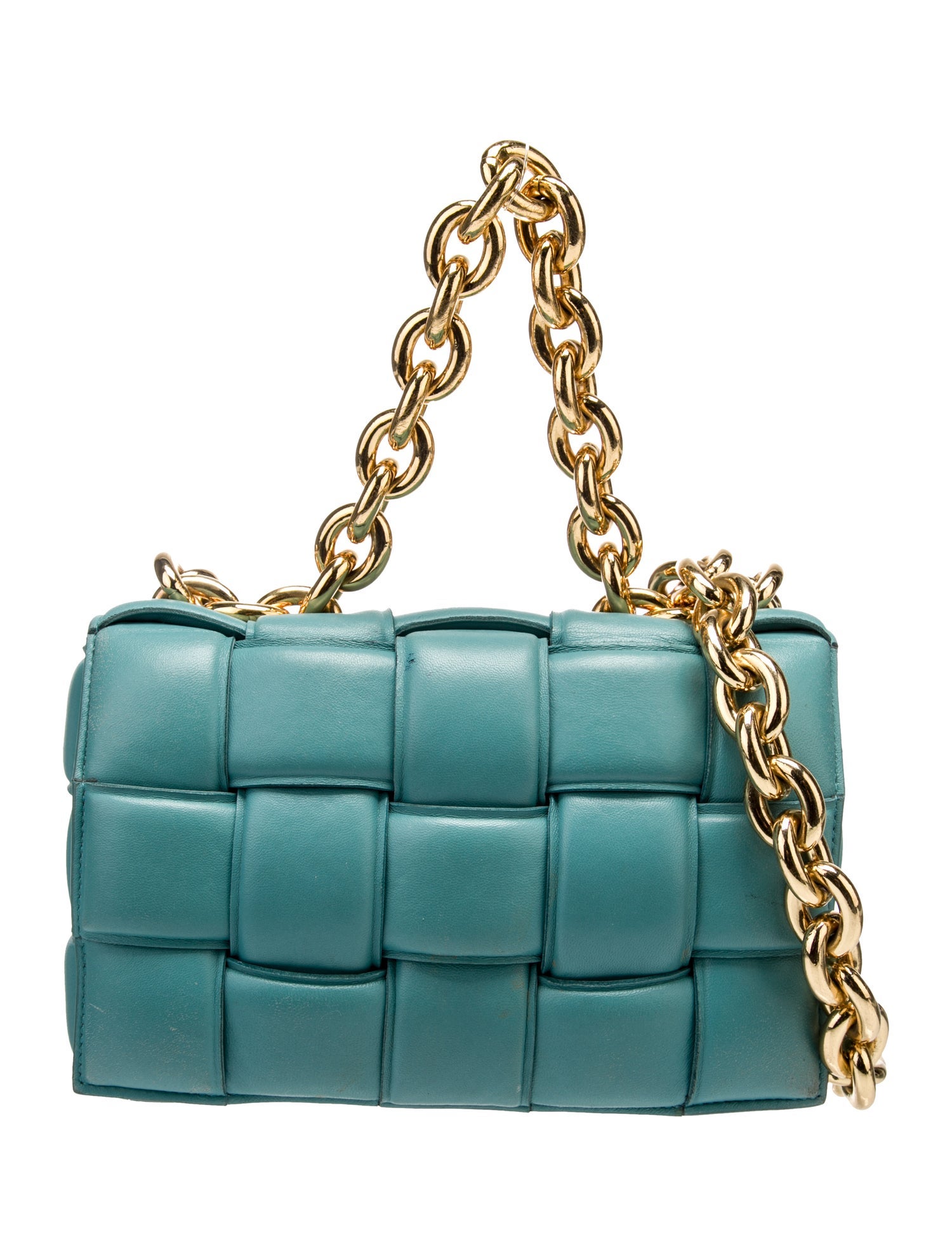 Bottega Veneta Nappa Maxi Intrecciato Padded Chain Cassette Bag ...