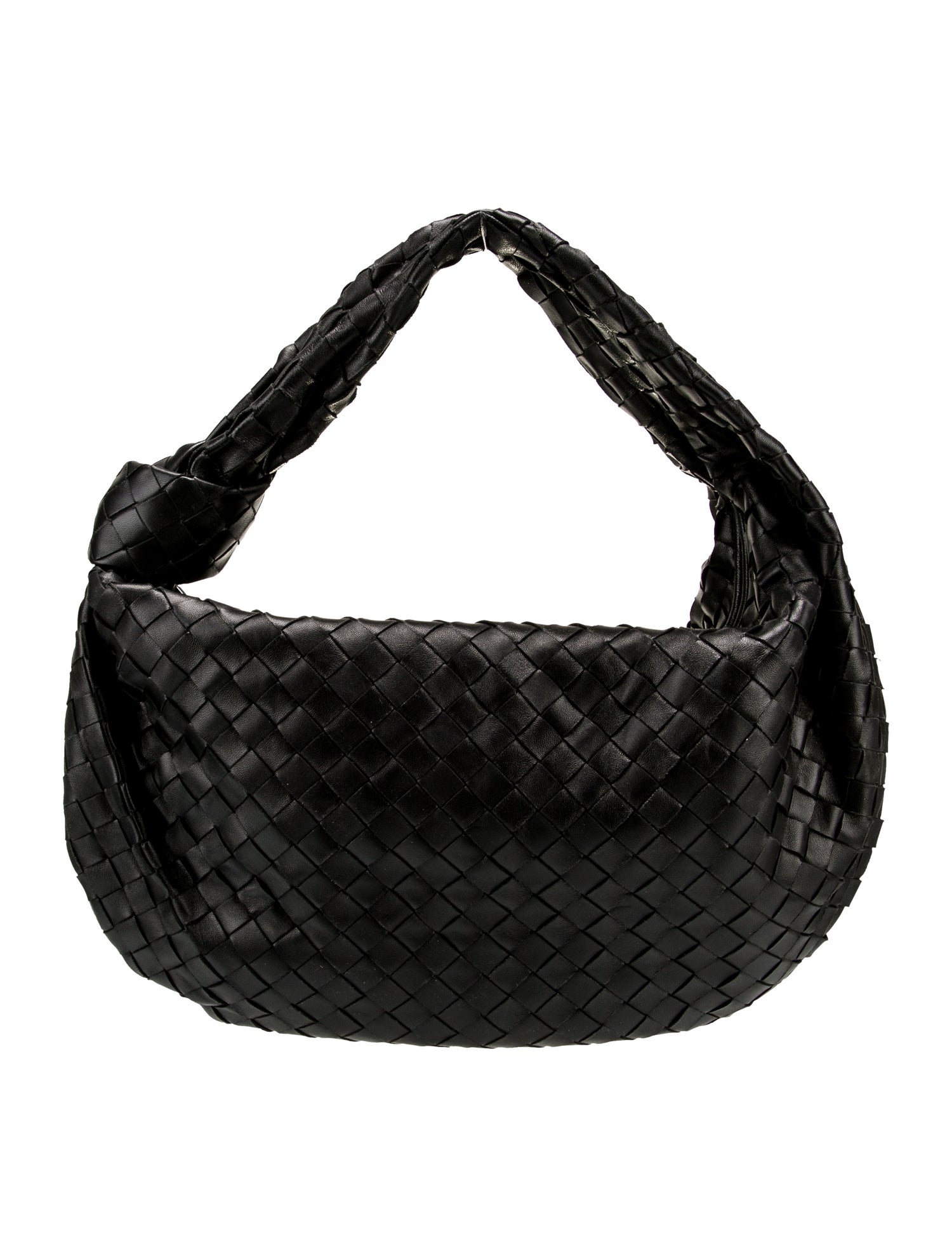 Bottega Veneta Intrecciato Small Veneta Hobo - Black Hobos, Handbags ...