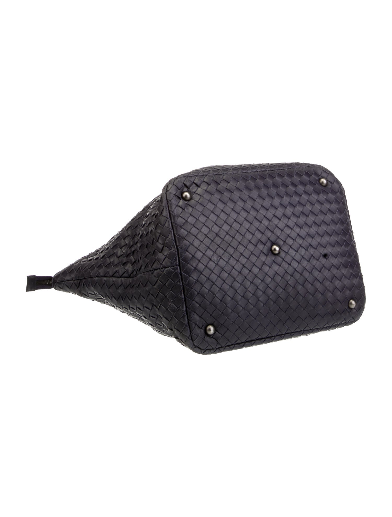 Bottega Veneta Intrecciato Leather Tote Bag - Purple Totes, Handbags ...