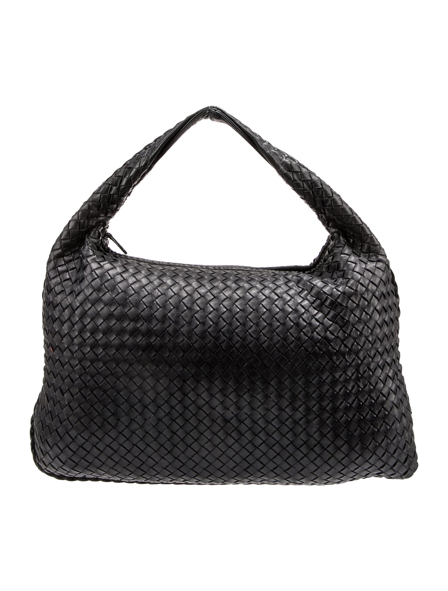 Bottega Veneta Intrecciato Medium Veneta Hobo - Black Hobos, Handbags ...