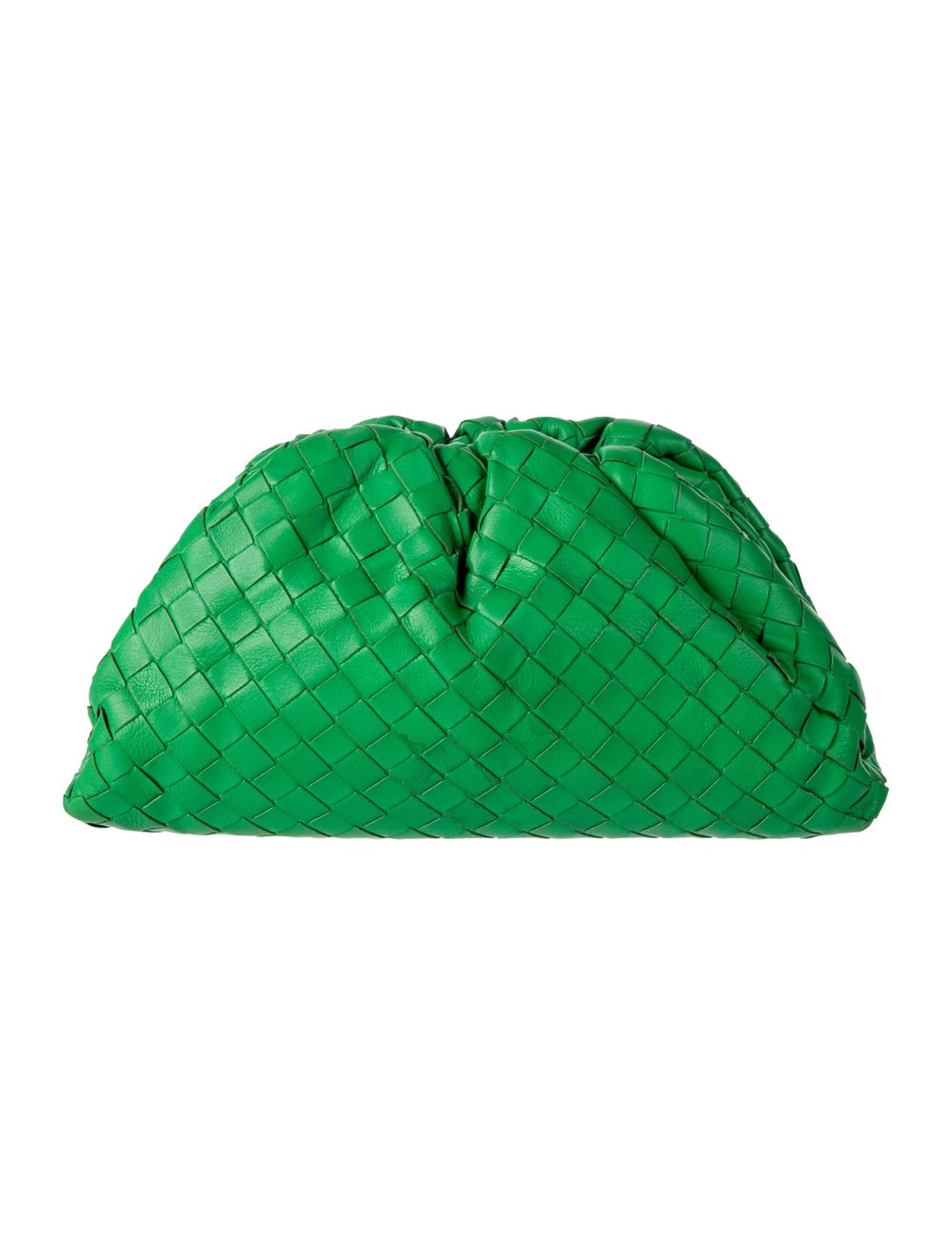 Bottega Veneta Intrecciato Mini Pouch - Green Clutches, Handbags - BOT260175 | The RealReal
