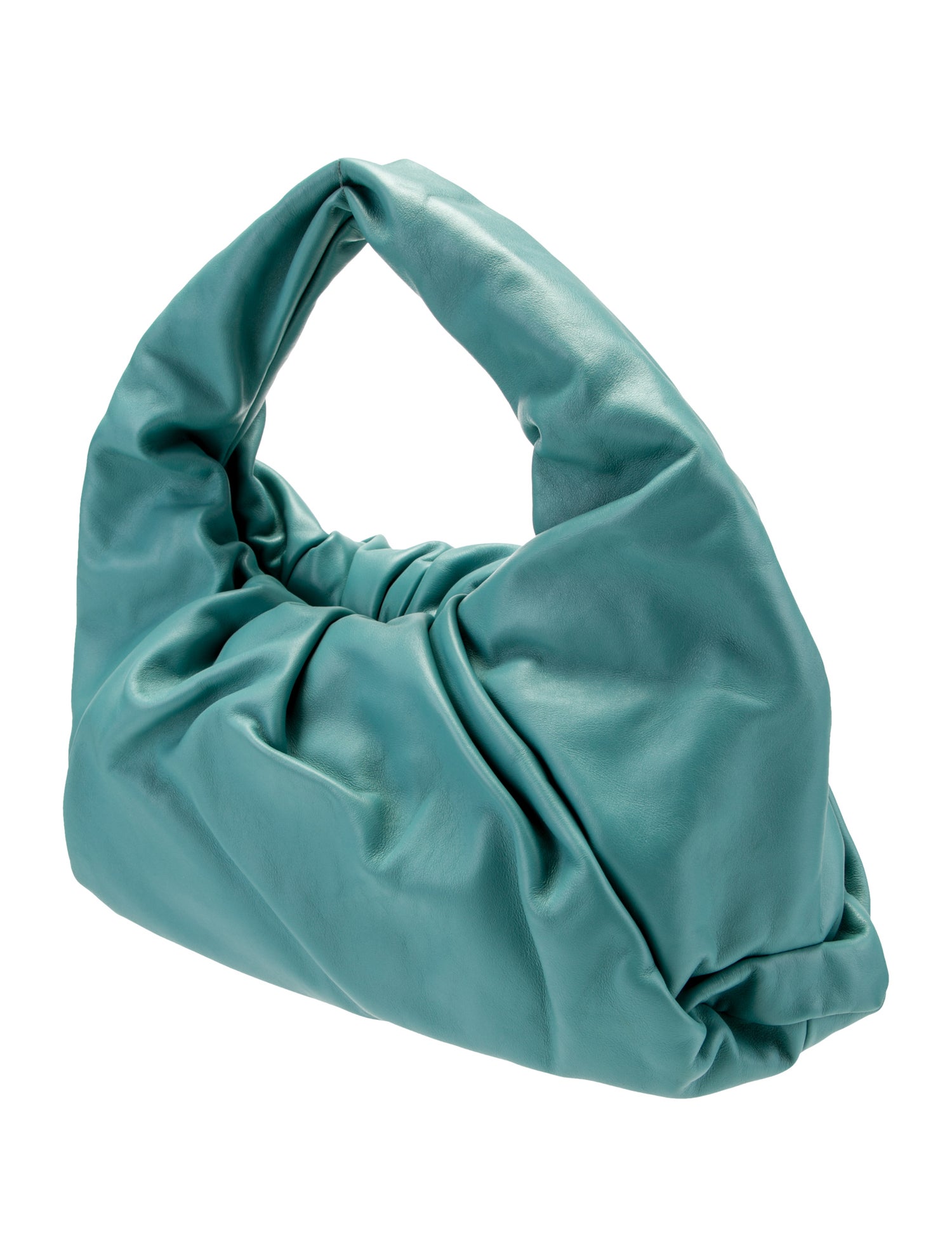Bottega Veneta The Shoulder Pouch - Blue Hobos, Handbags - BOT260712 ...