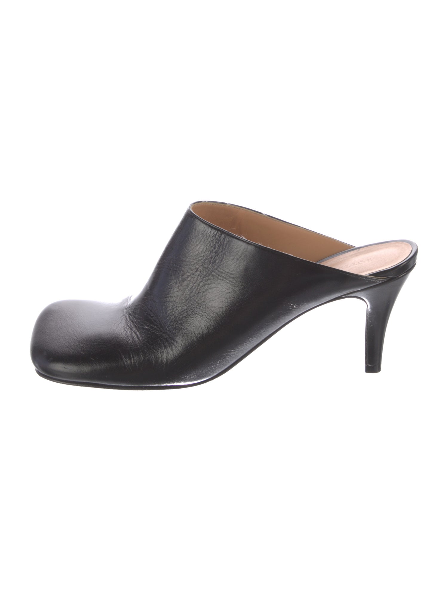 Bottega Veneta Leather Mules - Black Pumps, Shoes - BOT260970 | The ...