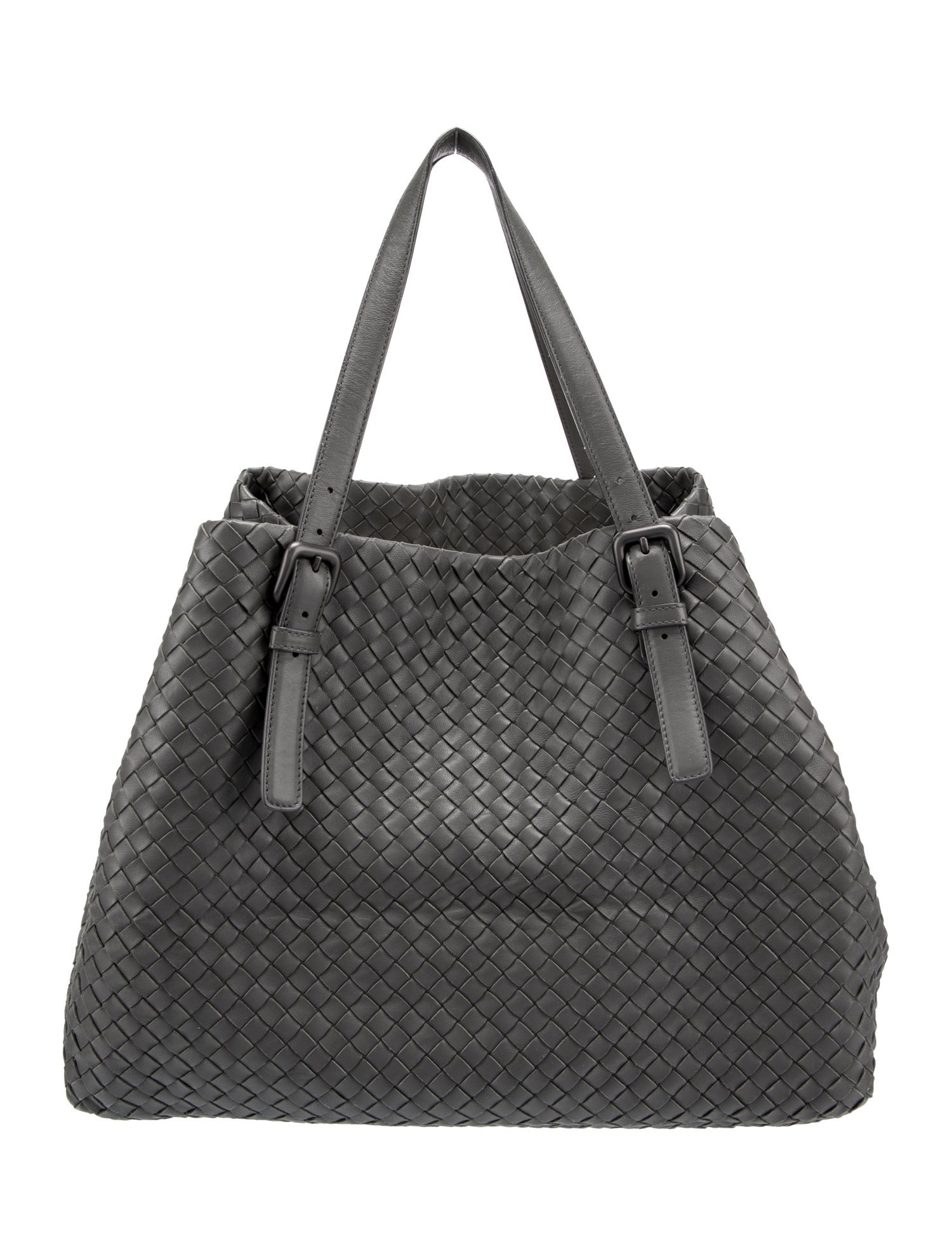 Bottega Veneta Intrecciato Large Cesta Tote - Grey Totes, Handbags ...