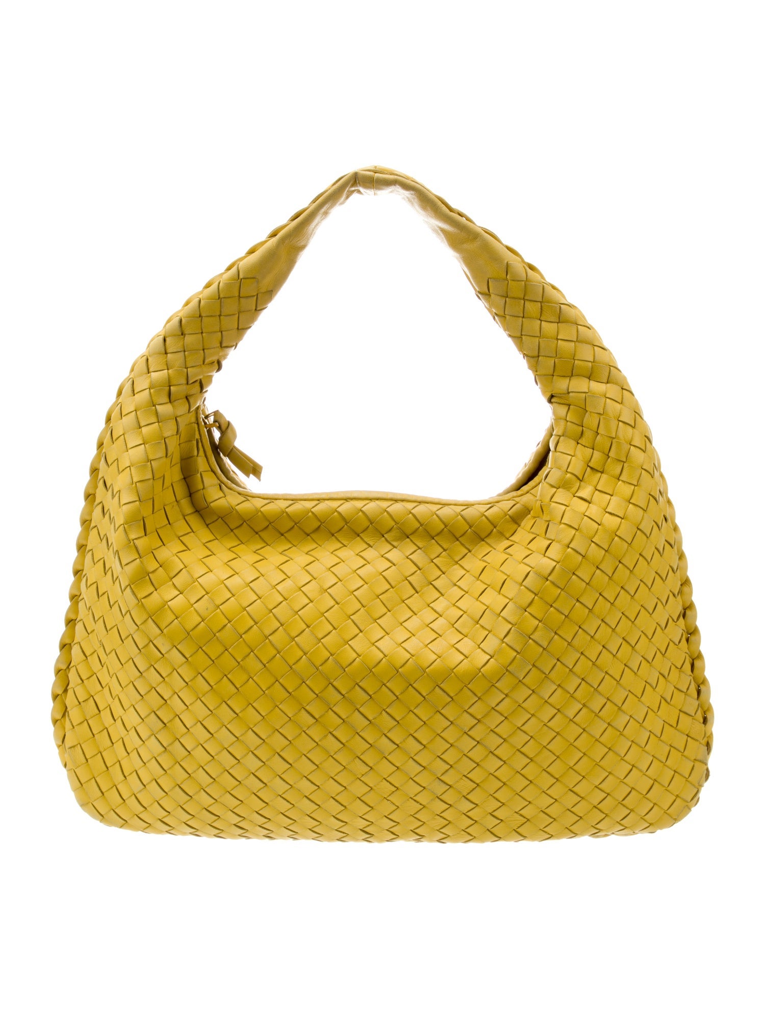 Bottega Veneta Intrecciato Small Veneta Hobo - Brown Hobos, Handbags ...