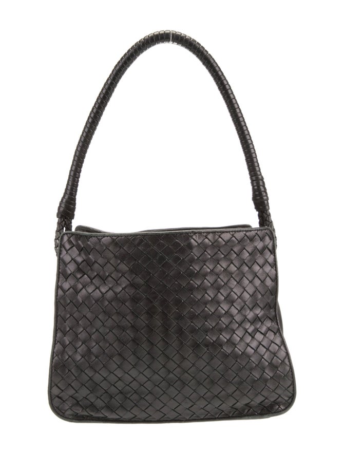 Bottega Veneta Vintage Intreccaito Hobo - Black Hobos, Handbags ...