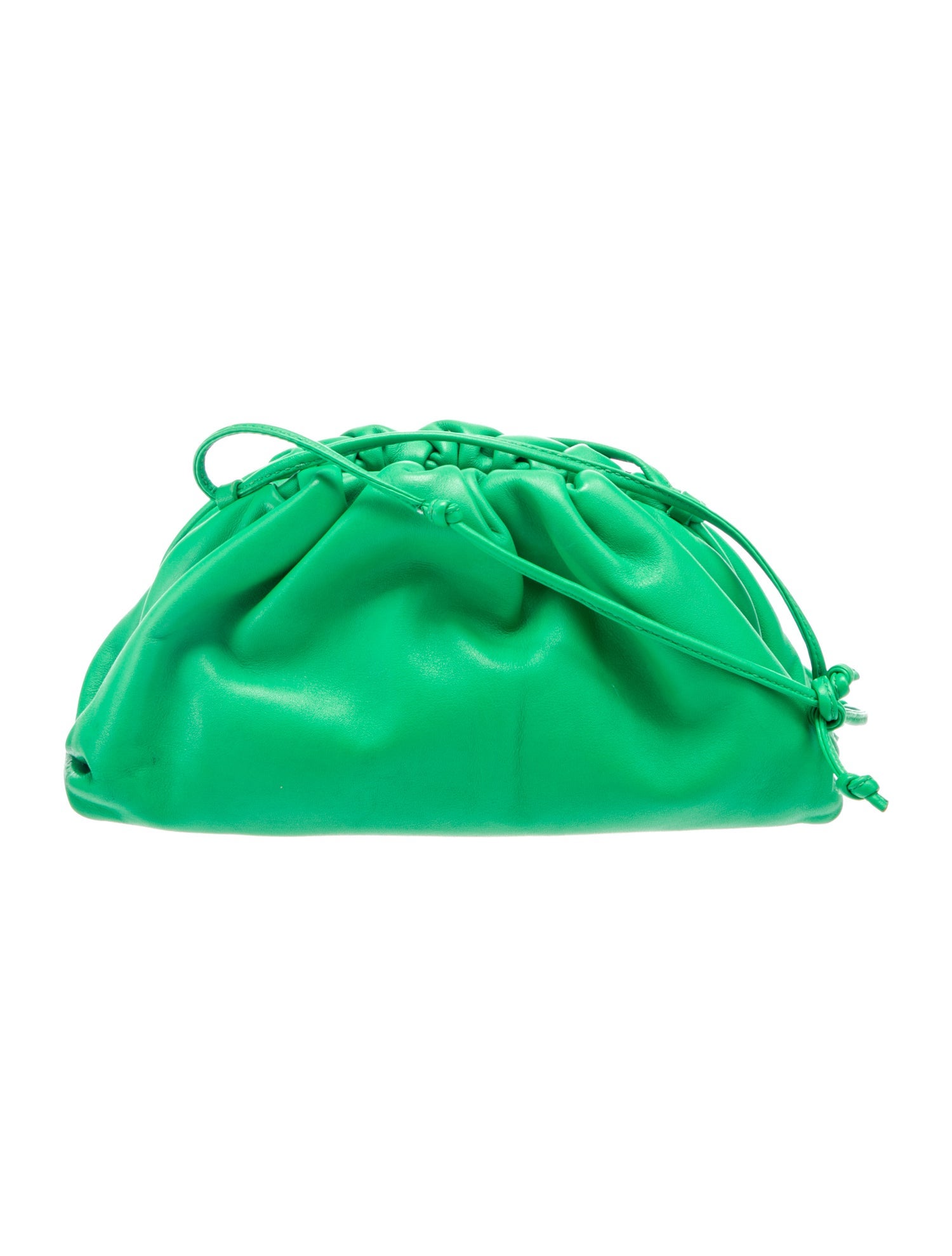 Bottega Veneta The Mini Pouch - Green Clutches, Handbags - BOT268553 | The RealReal