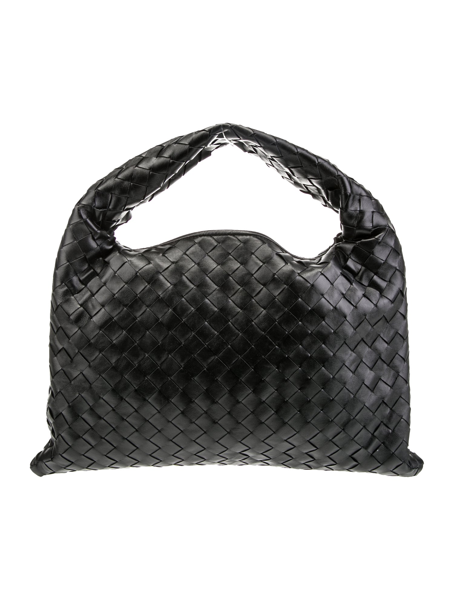 Bottega Veneta Intrecciato Small Hop Hobo - Black Hobos, Handbags ...