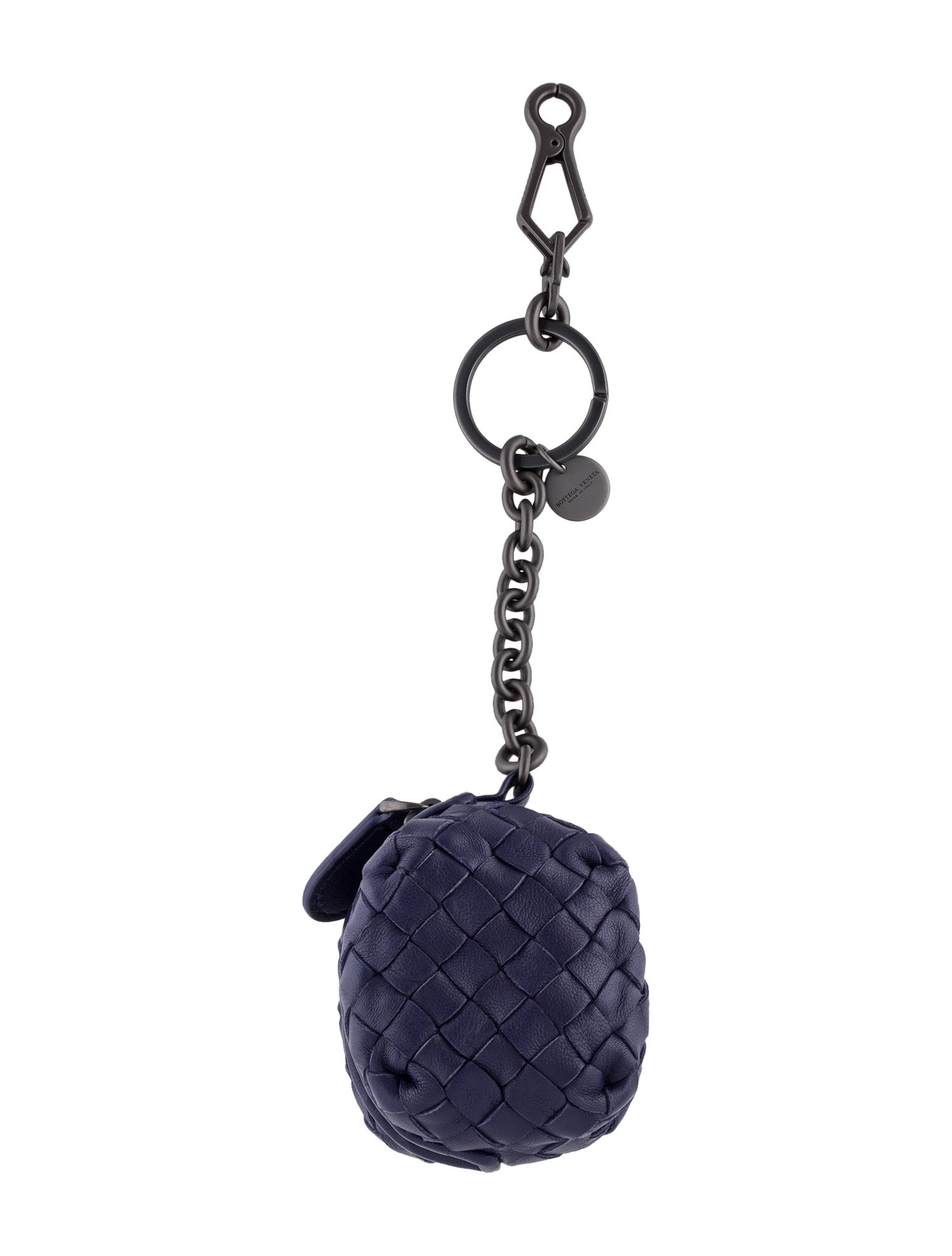 Bottega Veneta Leather Key Pouch - Blue Keychains, Accessories ...