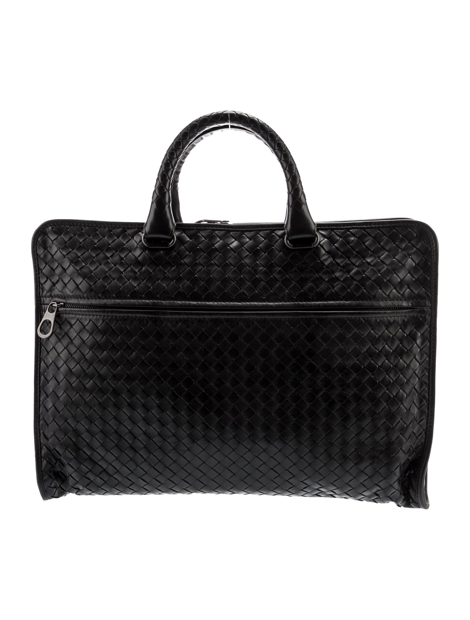 Dragon Diffusion Woven Leather Handle Bag - Brown Handle Bags, Handbags ...