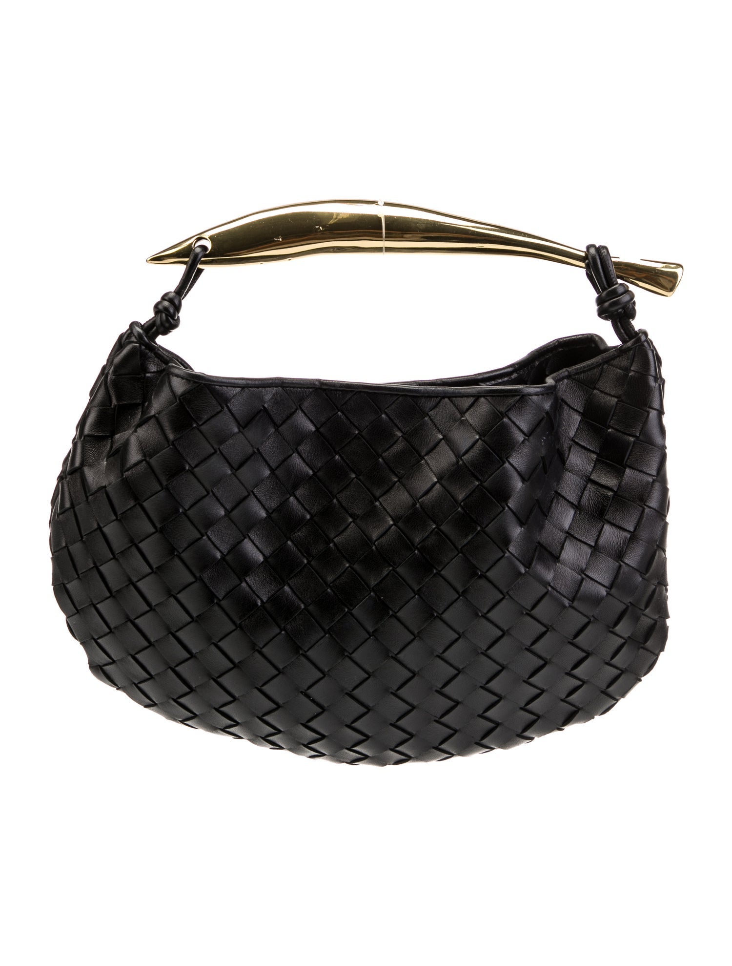 Bottega Veneta Intrecciato Sardine - Black Hobos, Handbags - BOT275655 ...