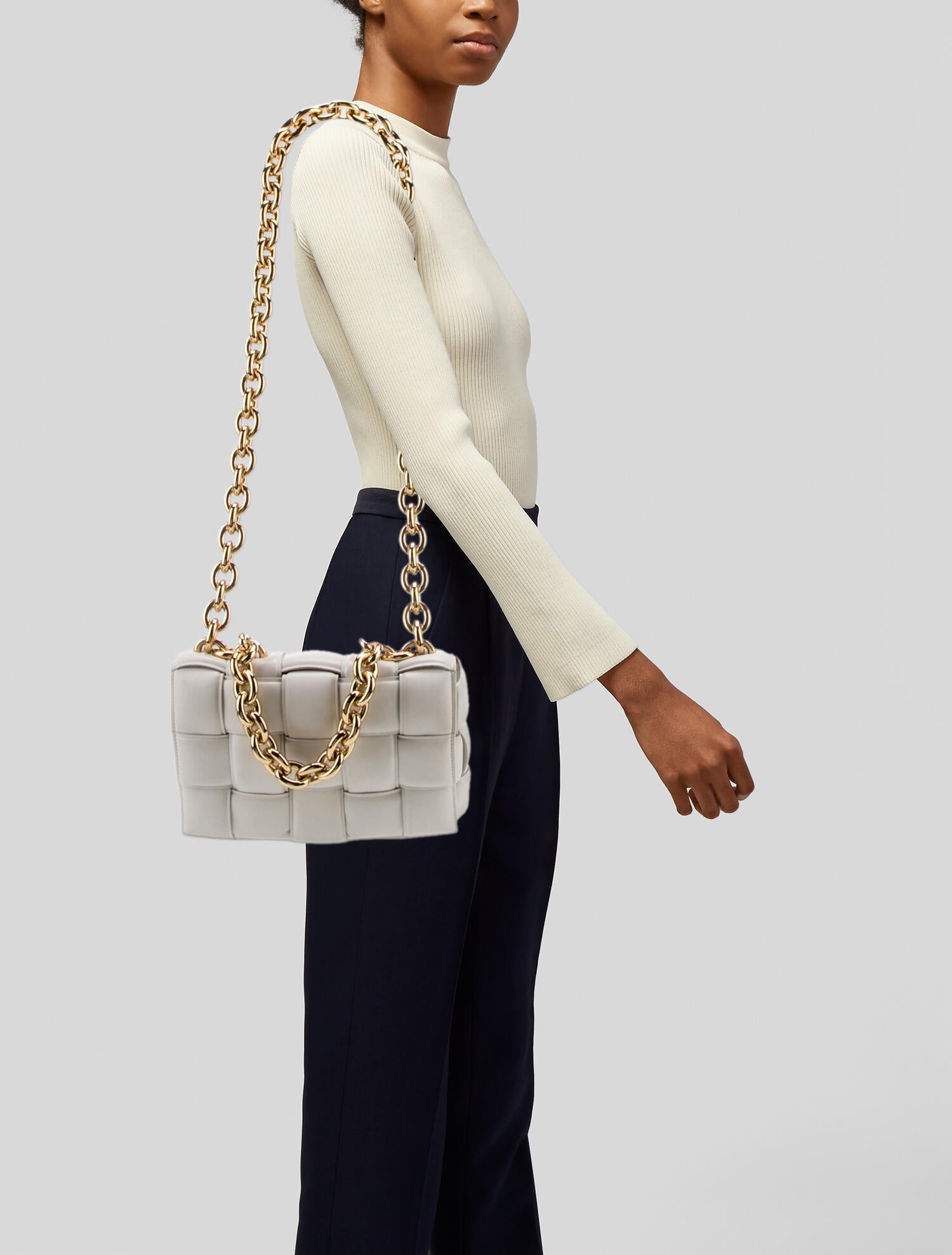 Bottega Veneta Padded Chain Cassette - Crossbody Bags, Handbags | The ...
