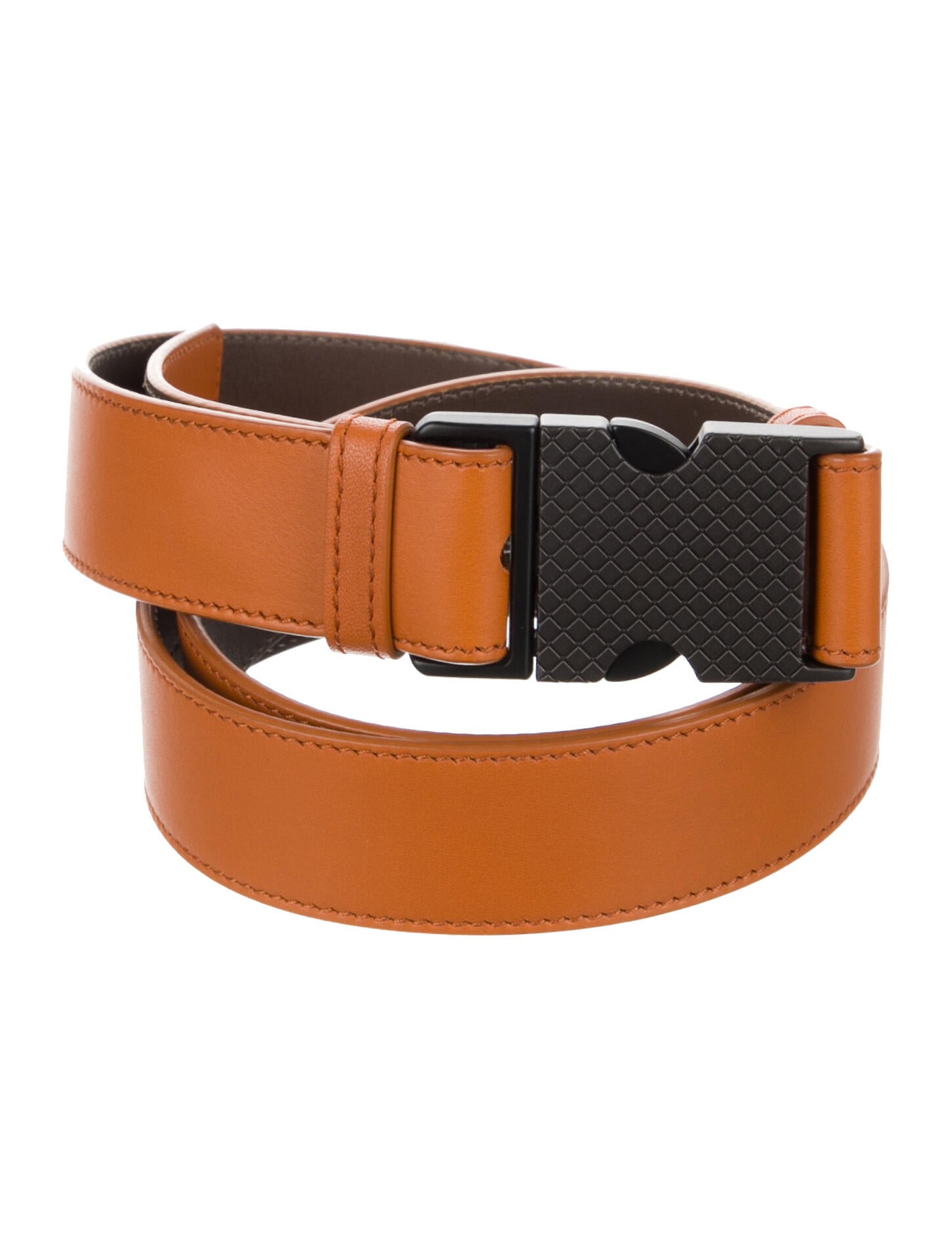 Bottega Veneta Skinny Leather Belt Kit - Brown Belts, Accessories ...