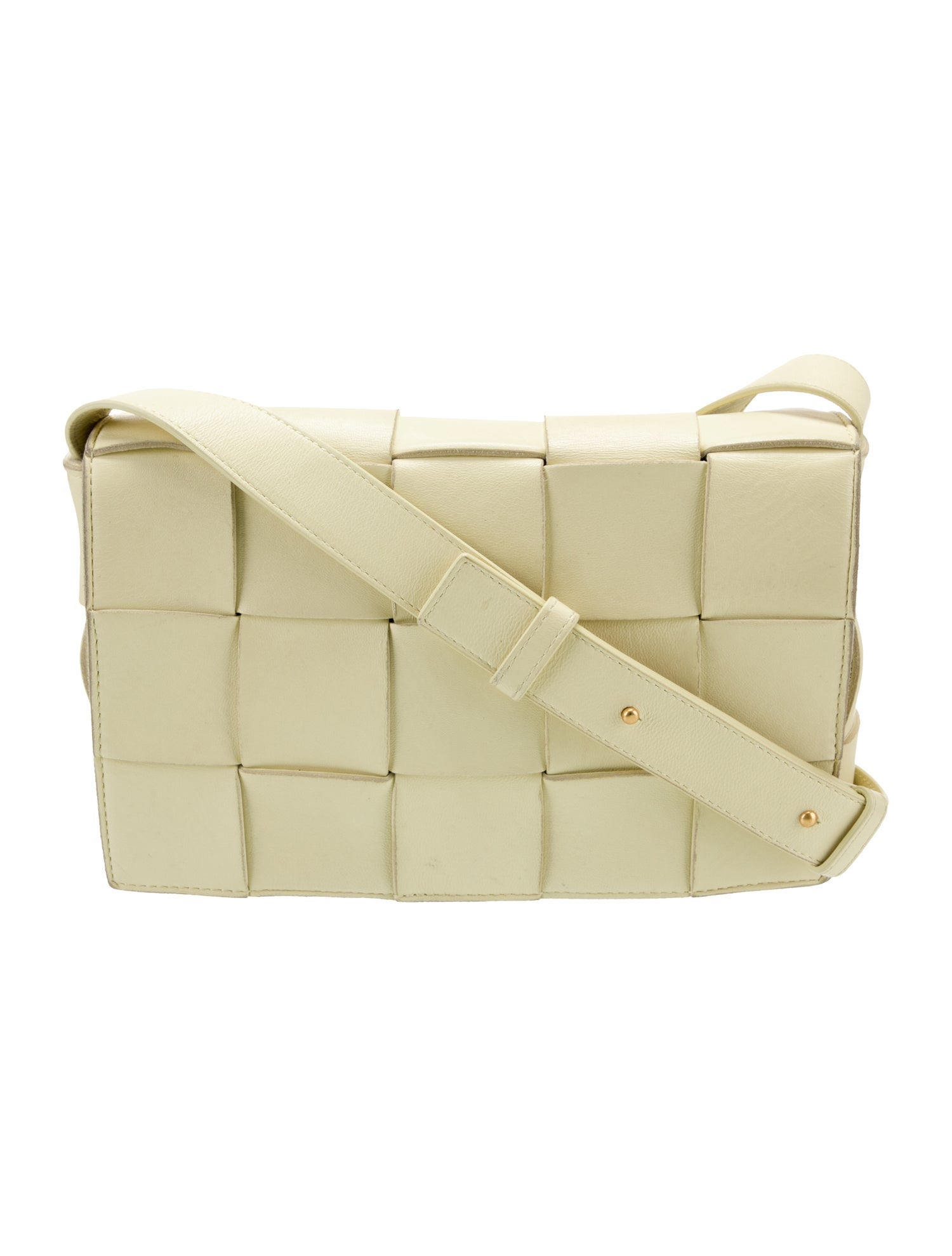 Bottega Veneta Patent Leather Cassette Bag - Neutrals Crossbody Bags ...