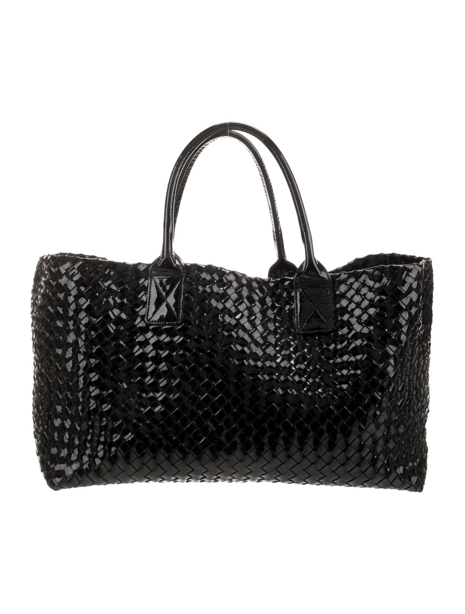 Bottega Veneta Intrecciato Tote - Black Totes, Handbags - BOT285262 ...