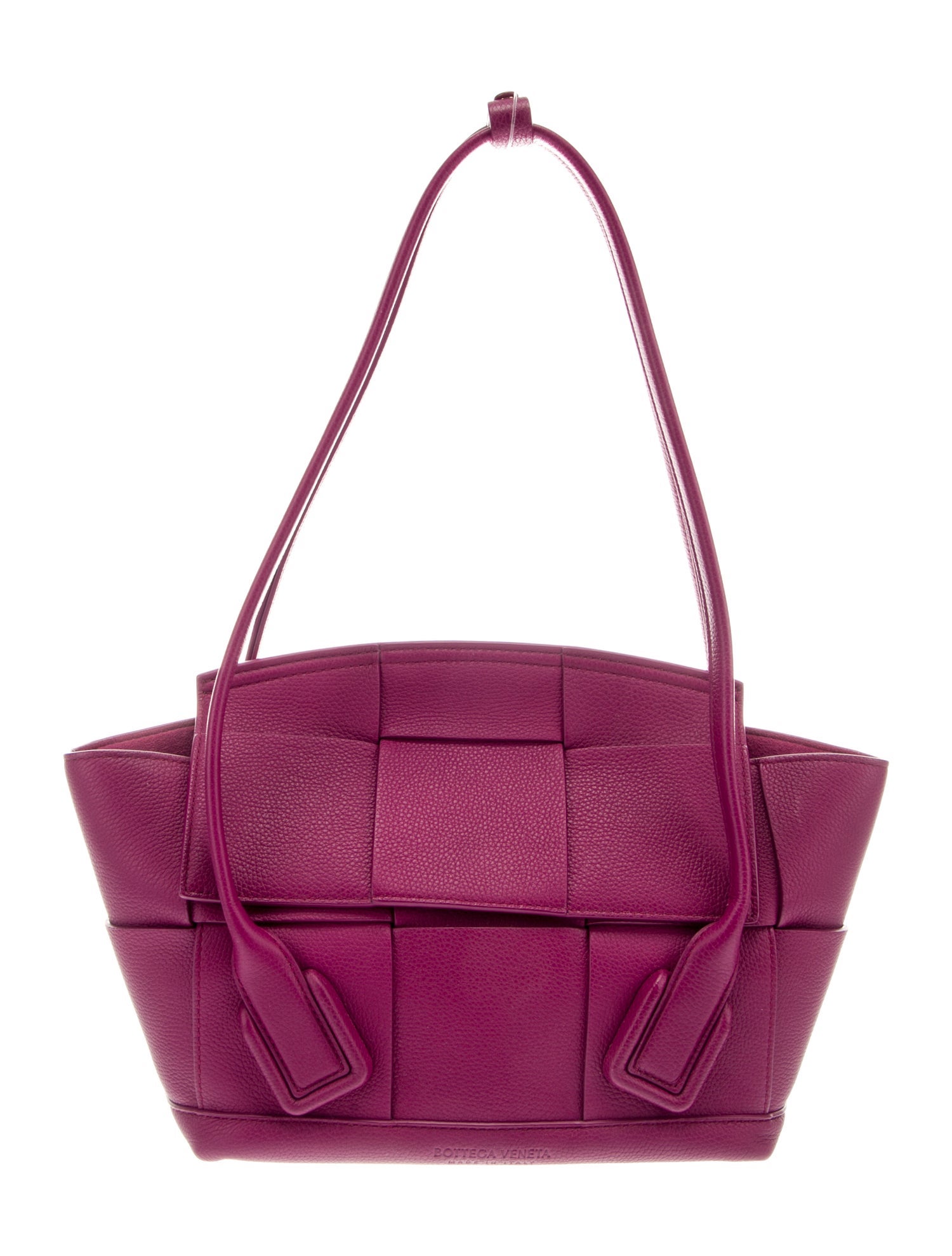 Bottega Veneta Intrecciato Arco - Purple Shoulder Bags, Handbags ...