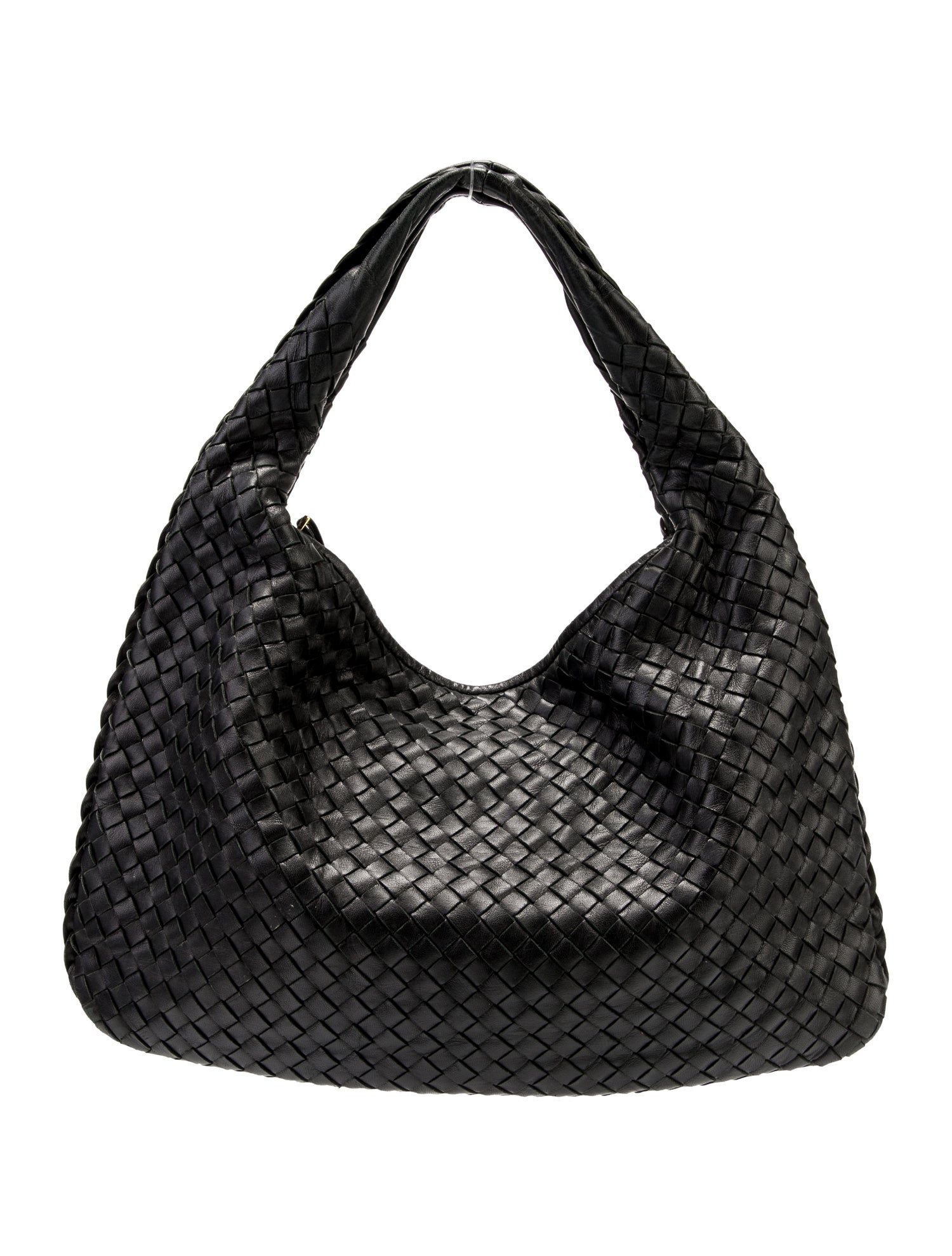 Bottega Veneta Intrecciato Hobo - Black Hobos, Handbags - BOT291561 ...