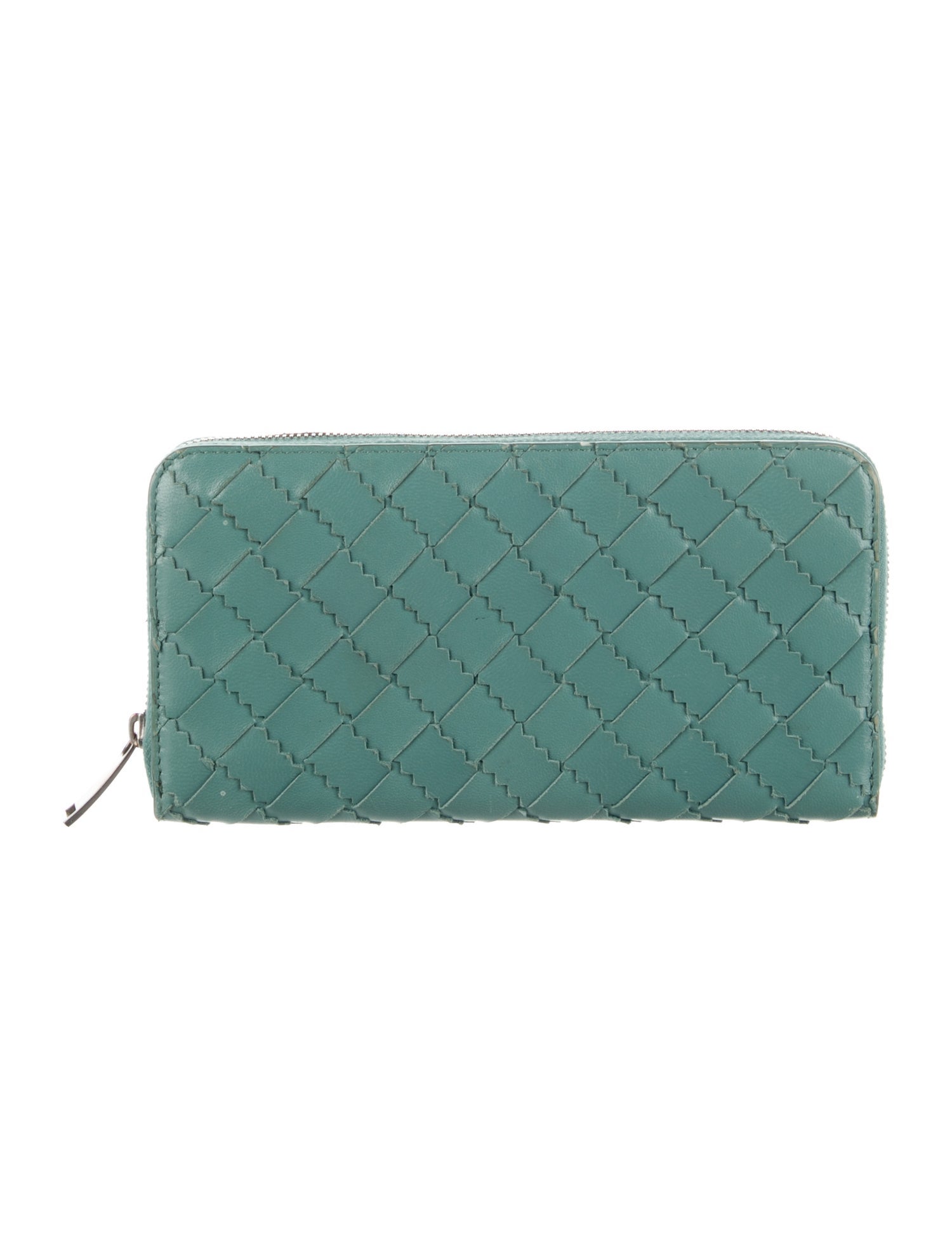 Bottega Veneta Leather Continental Wallet - Green Wallets, Accessories ...