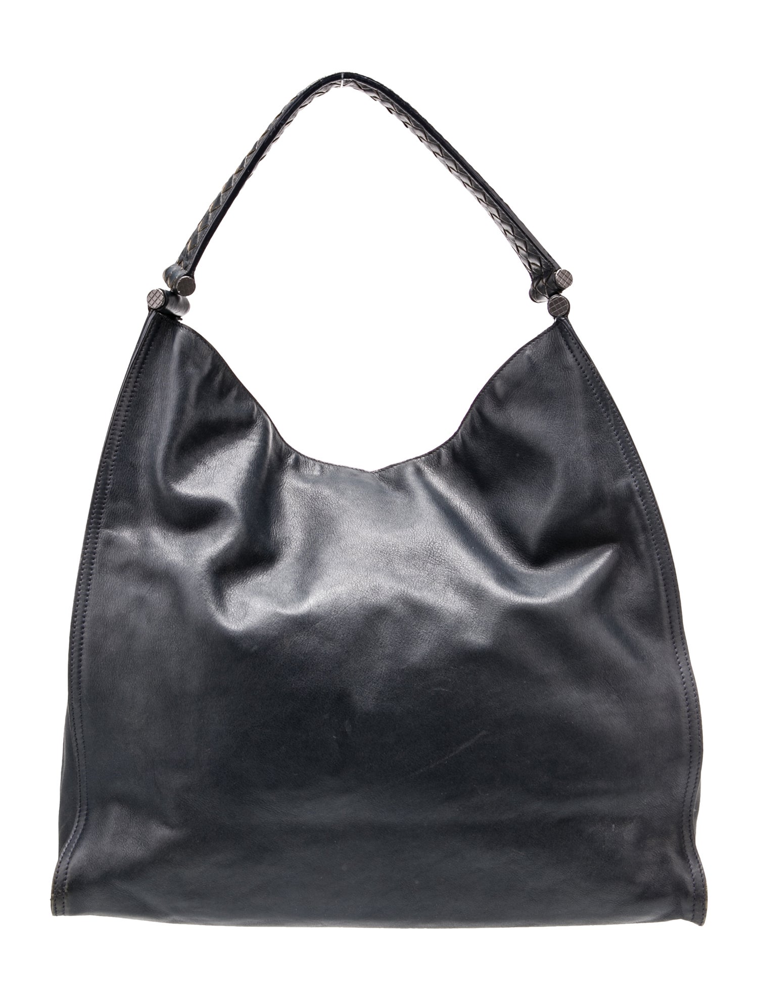 Bottega Veneta Intrecciato Hobo - Black Hobos, Handbags - BOT292078 ...