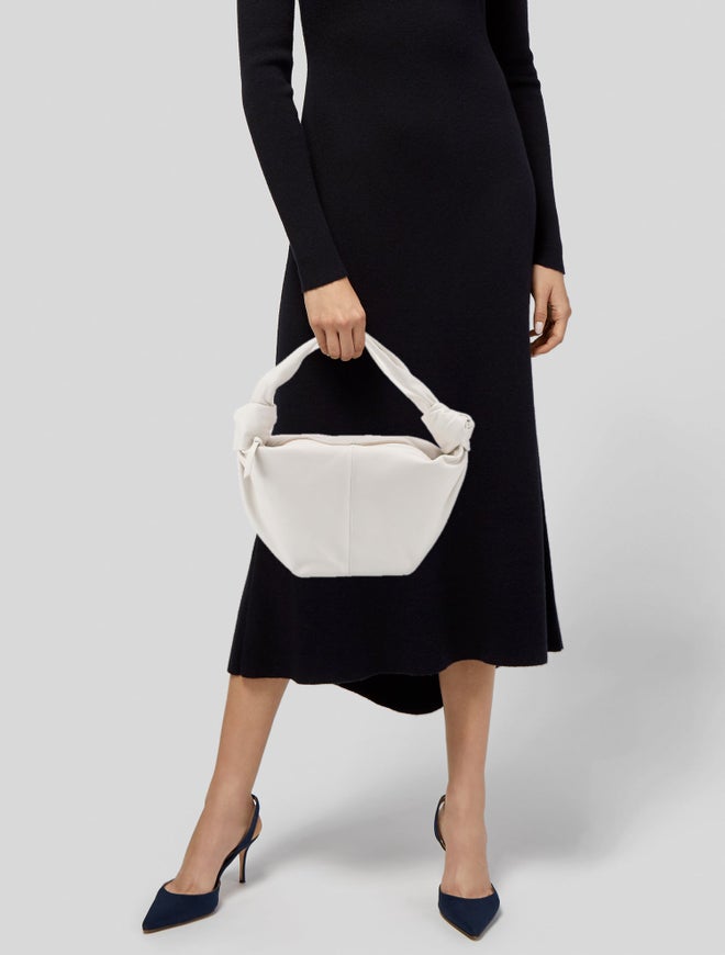 Coach Leather Trimmed Handle Bag - Purple Handle Bags, Handbags ...