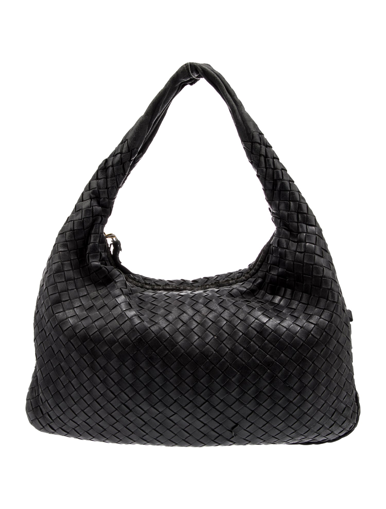 Bottega Veneta Intrecciato Veneta Hobo - Black Hobos, Handbags ...