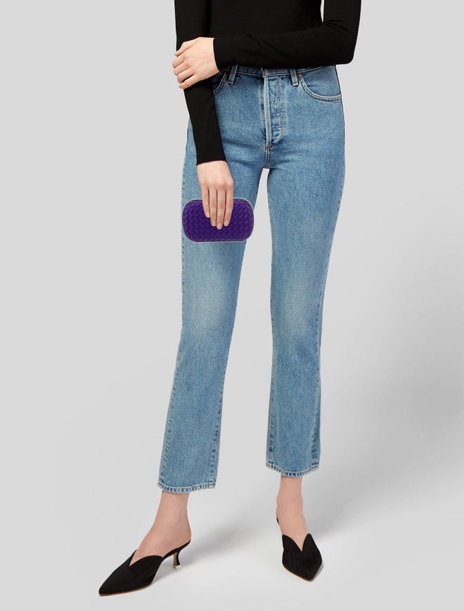 Anya Hindmarch Georgiana All-Over-Wink Sticker Clutch - Neutrals ...