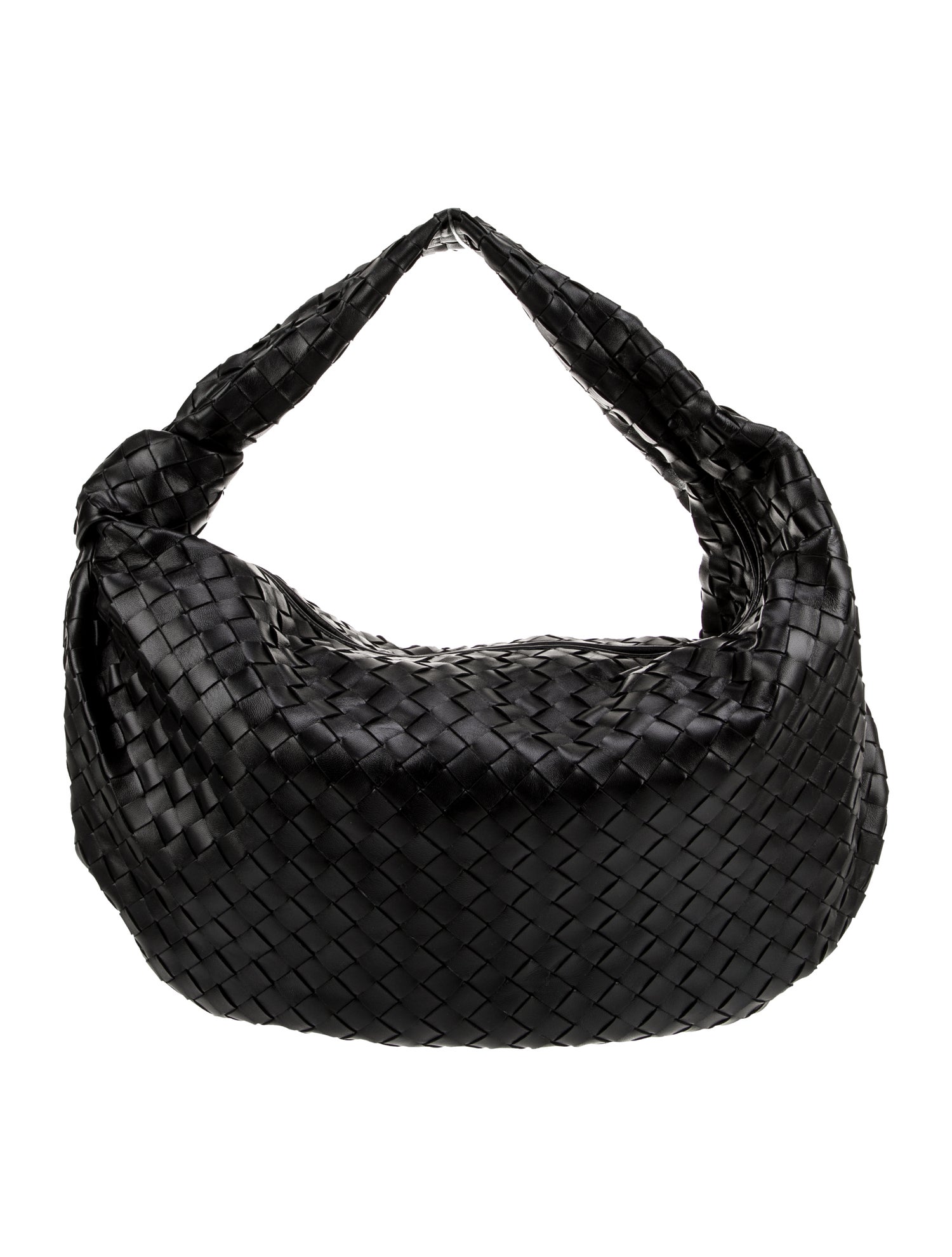 Bottega Veneta Intrecciato Hobo - Black Hobos, Handbags - BOT306691 ...