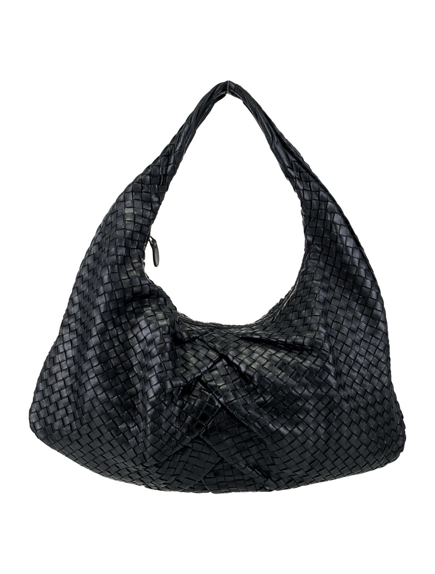 Bottega Veneta Intrecciato Veneta Hobo - Black Hobos, Handbags ...