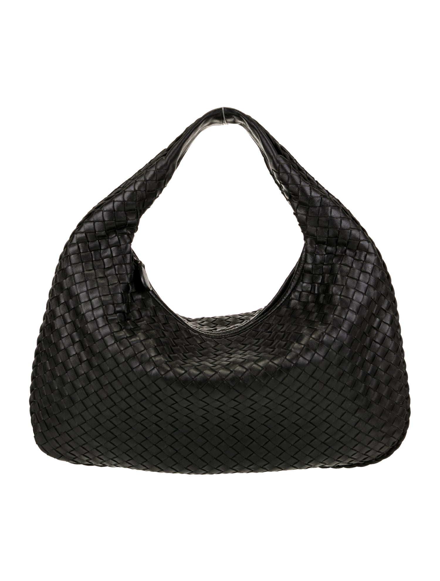 Bottega Veneta Intrecciato Veneta Hobo - Black Hobos, Handbags ...
