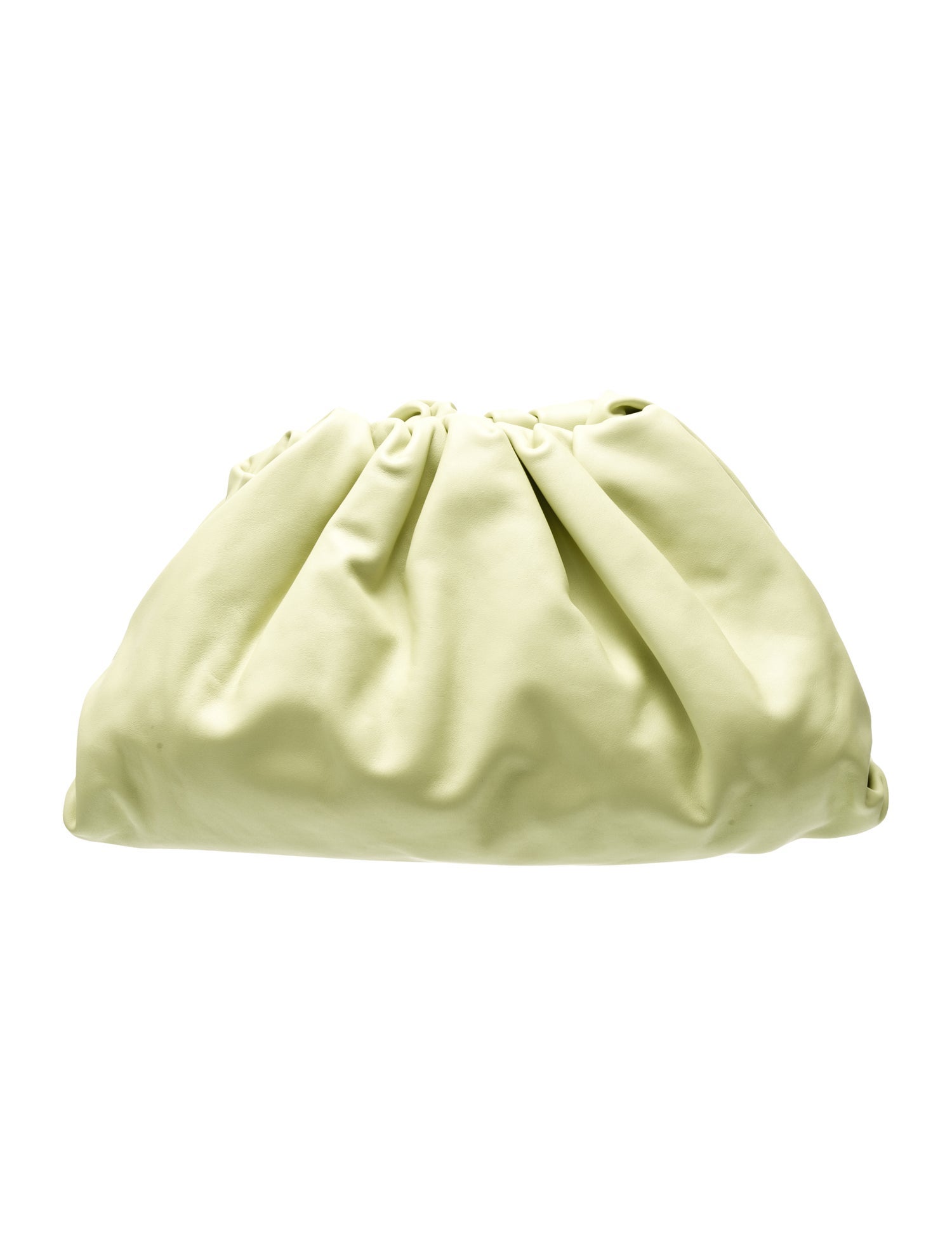 Bottega Veneta Calfskin The Pouch - Green Clutches, Handbags - BOT317635 | The RealReal