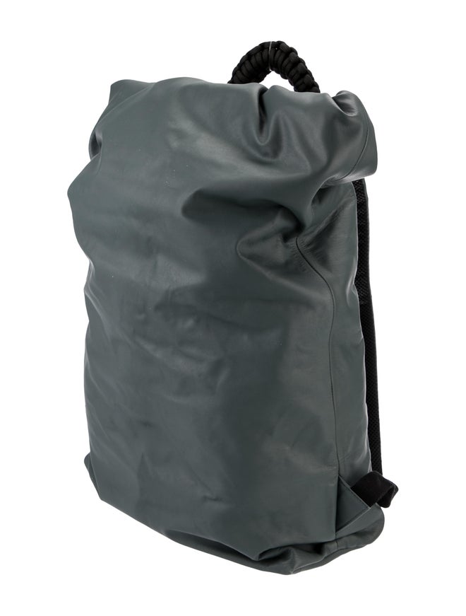 Wathne Canvas Leather-Trimmed Backpack - Neutrals Backpacks, Handbags ...